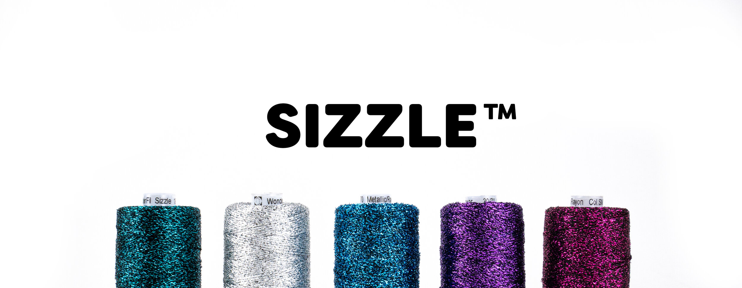 Sizzle™ Rayon with Metallic Thread - WonderFil