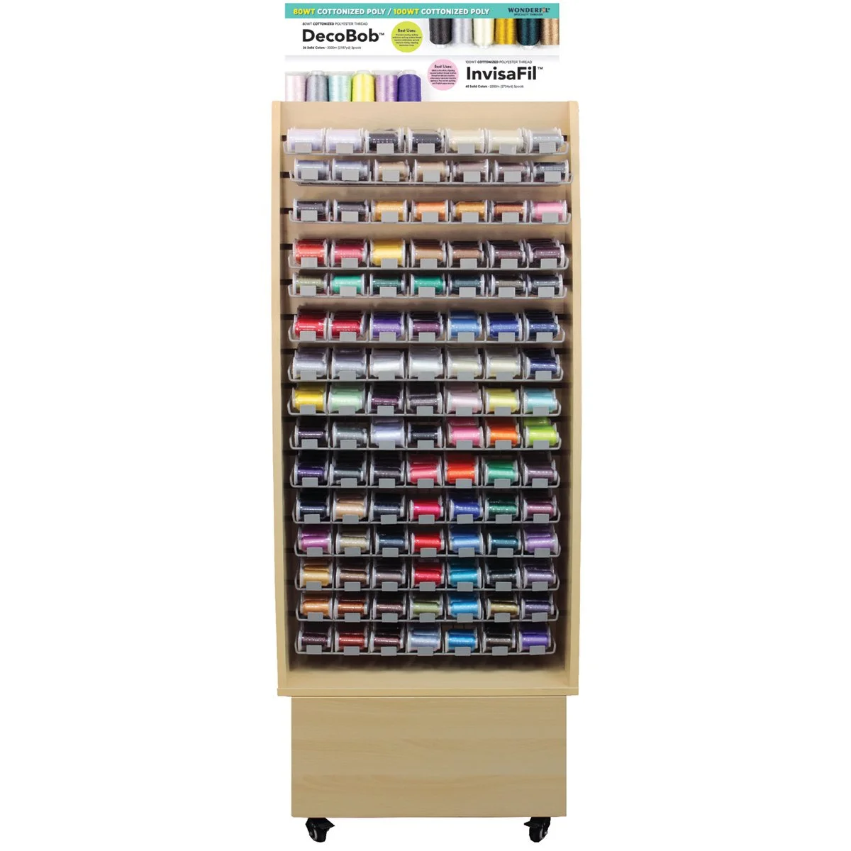 Splendor 1-Sided Wall Display - WonderFil