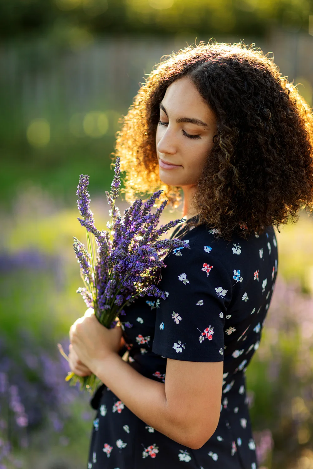 Maya / Lavender Field / Seattle Area Senior Portraits — Ariella Noelle ...