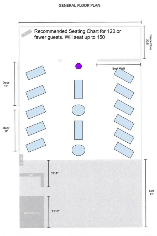 Table Layouts — The Gallagher