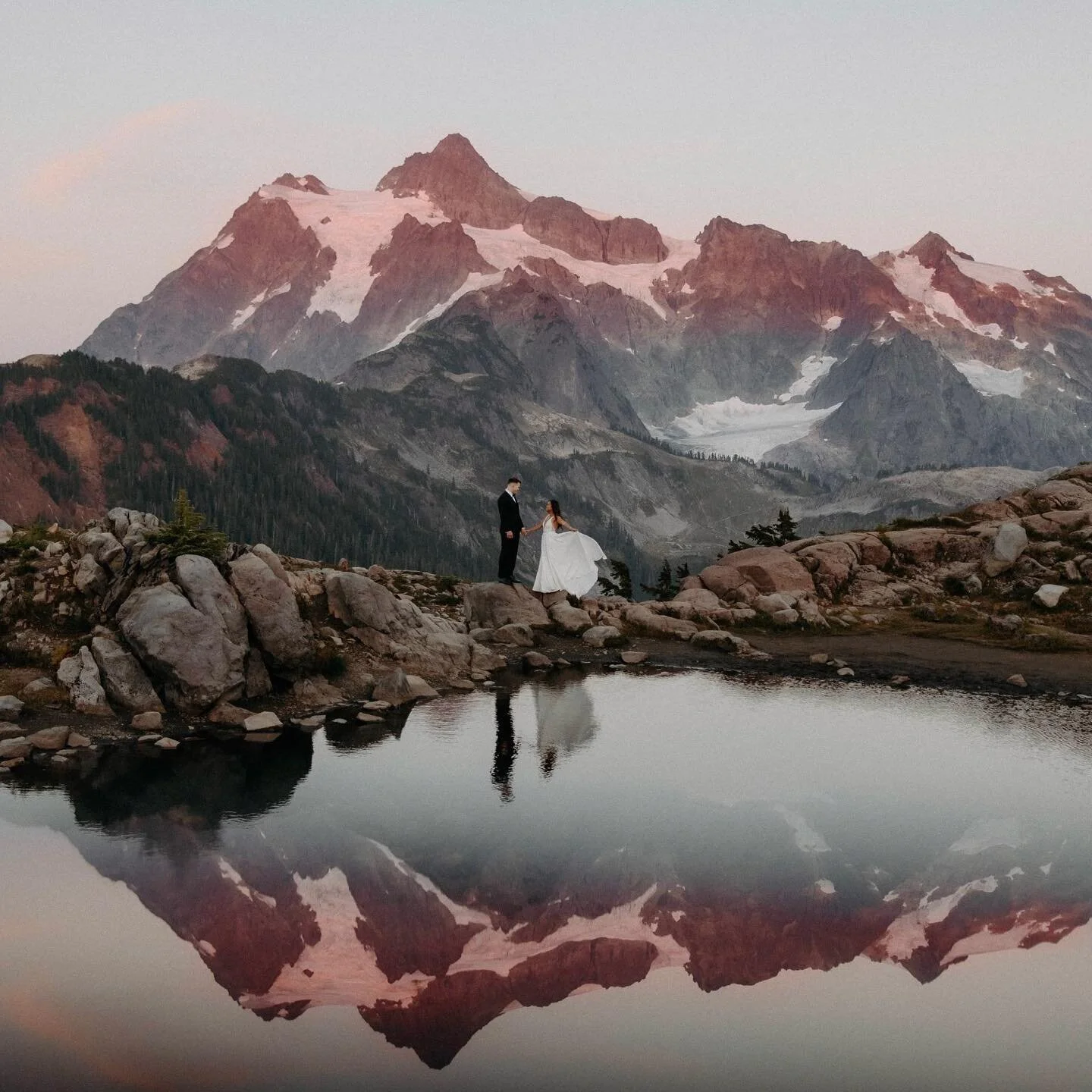 Manning Park Wedding at Sub-Alpine Meadows