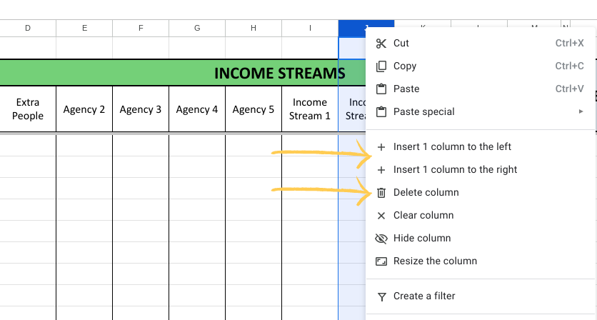 Keeping a Financial Spreadsheet as an SA — Extra People