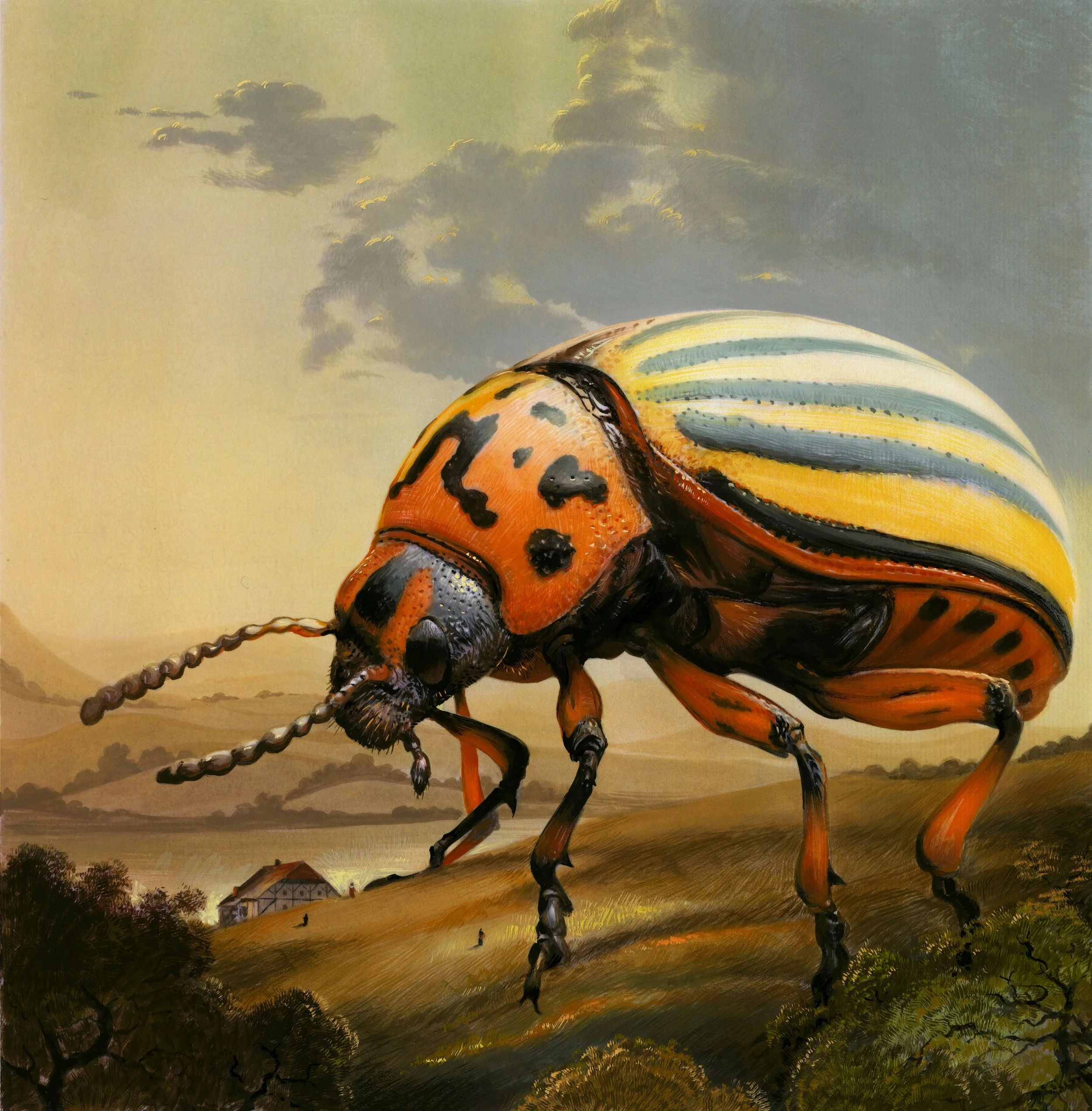 Gouache Paintings — BILL MAYER STUDIO