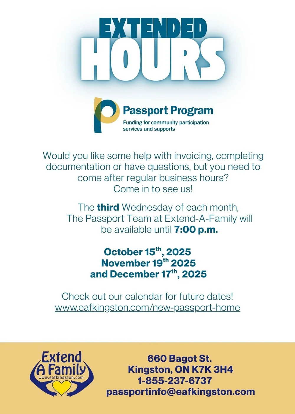 Passport — Extend-A-Family Kingston