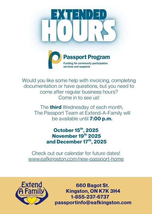 Passport — Extend-A-Family Kingston