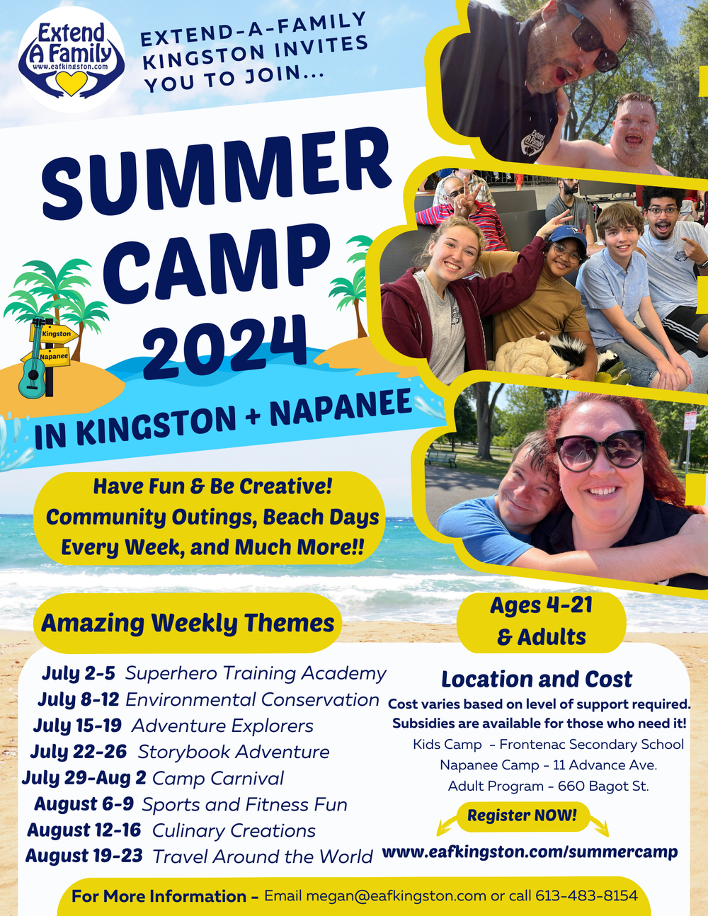 Summer Camp — Extend-A-Family Kingston