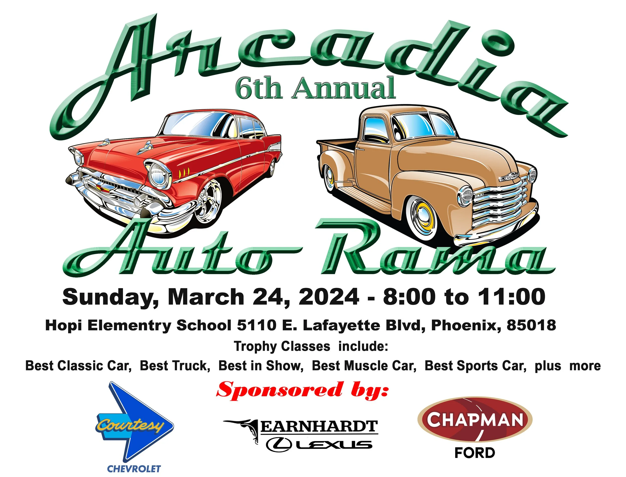 6th Annual Arcadia Auto-Rama — Arcadia Camelback Mountain Neighborhood ...