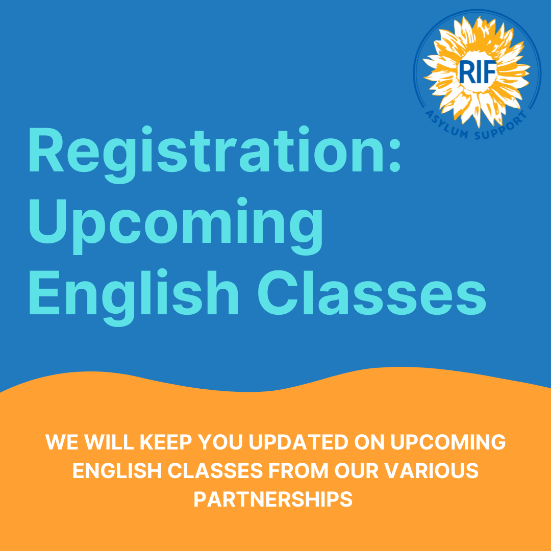 English Classes RIF Asylum Support