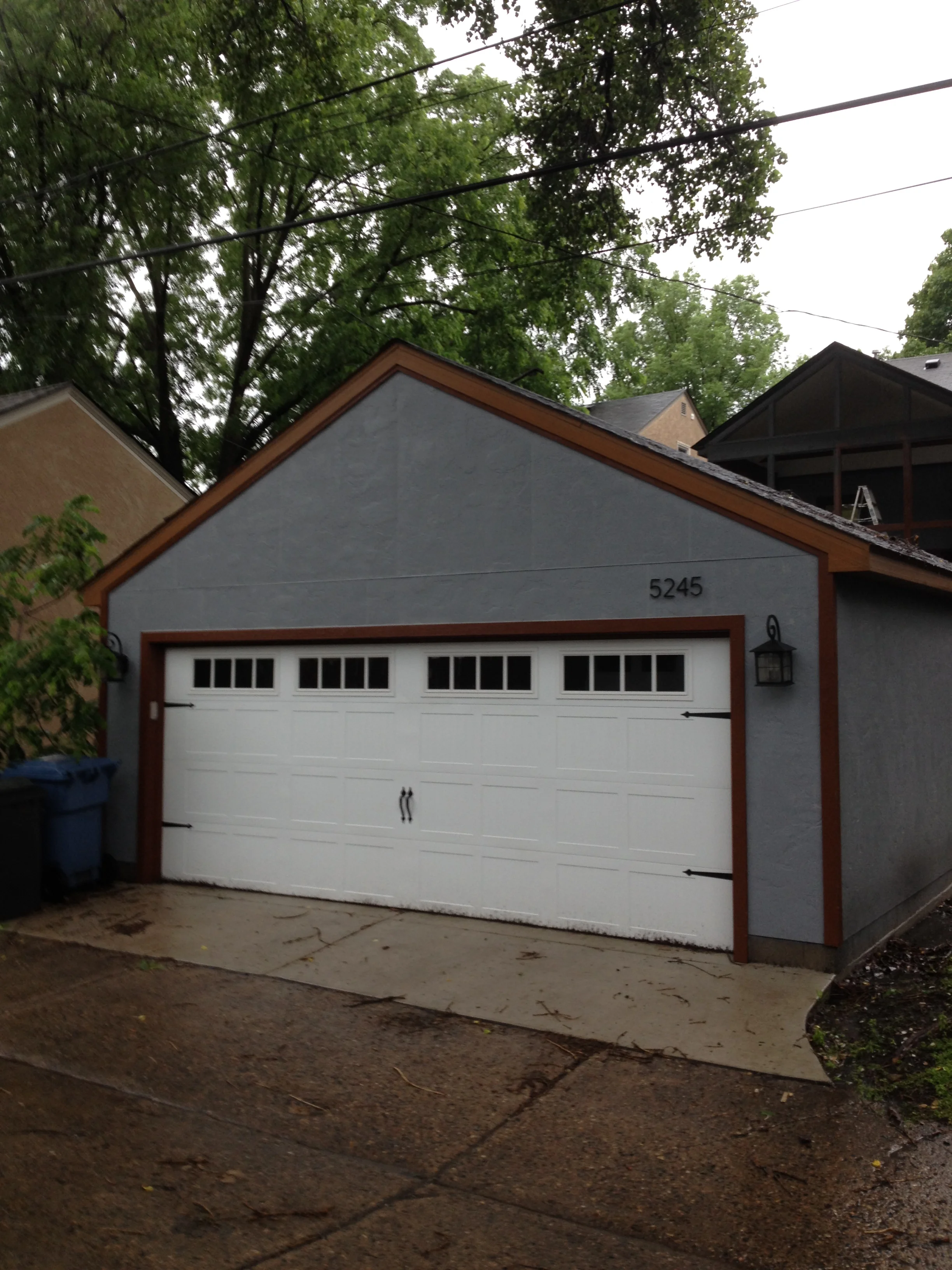 Garage Siding — Minneapolis St. Paul Garage Construction