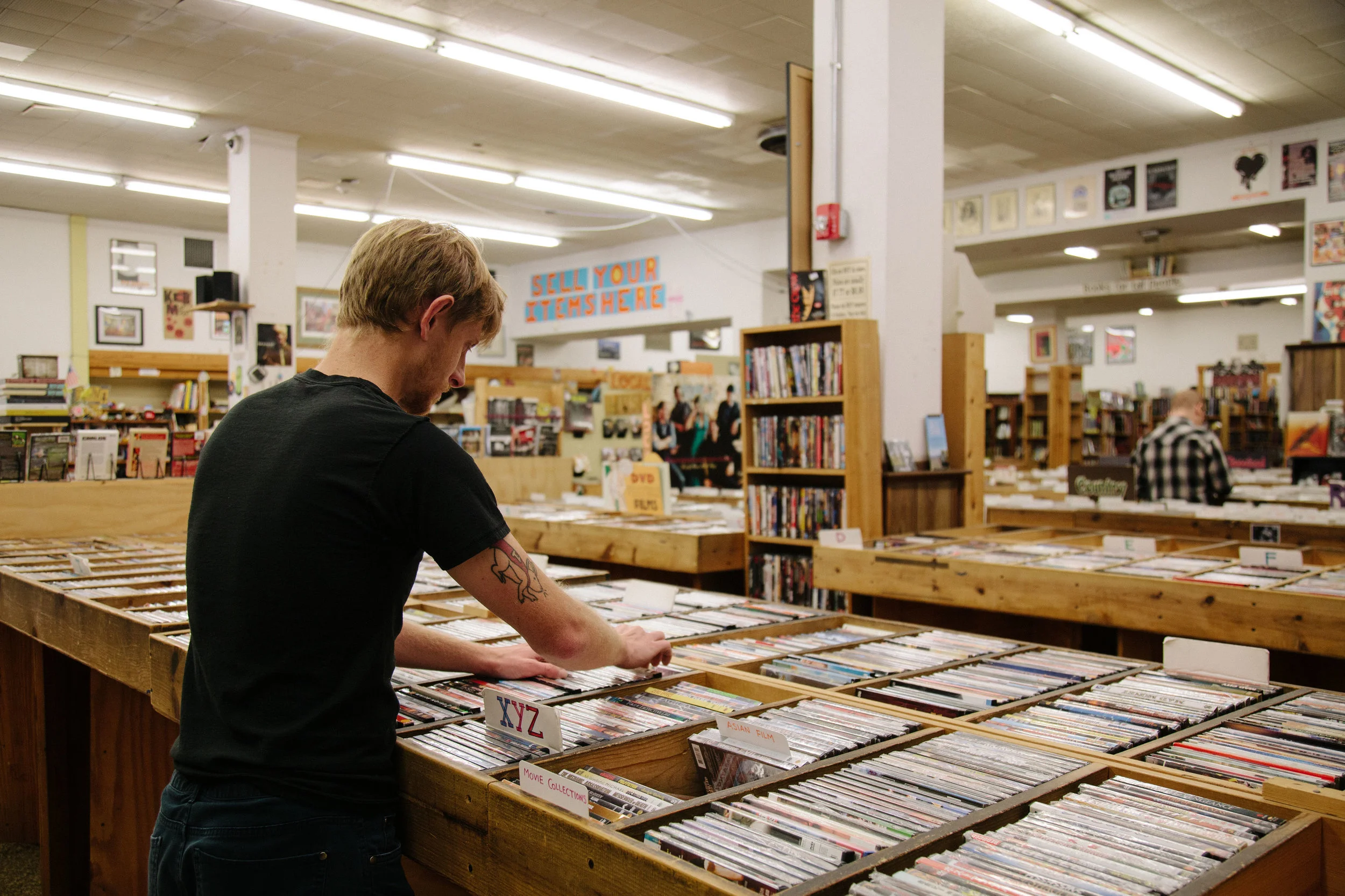 Recycled Books, Records, & CDs