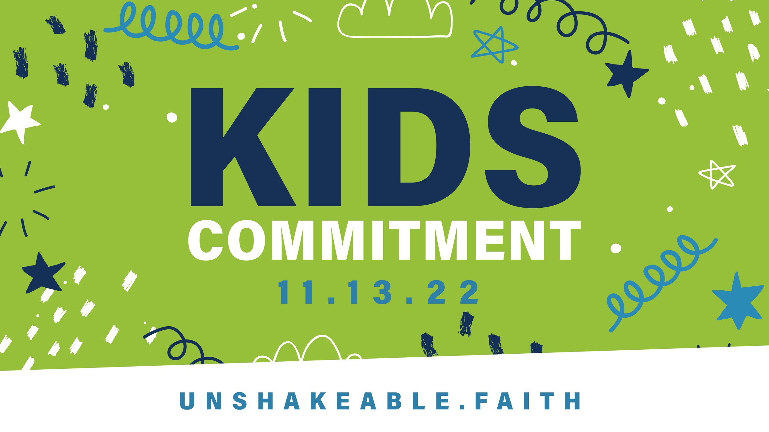 KiDS Commitment Sunday — Westside Family Church Leavenworth