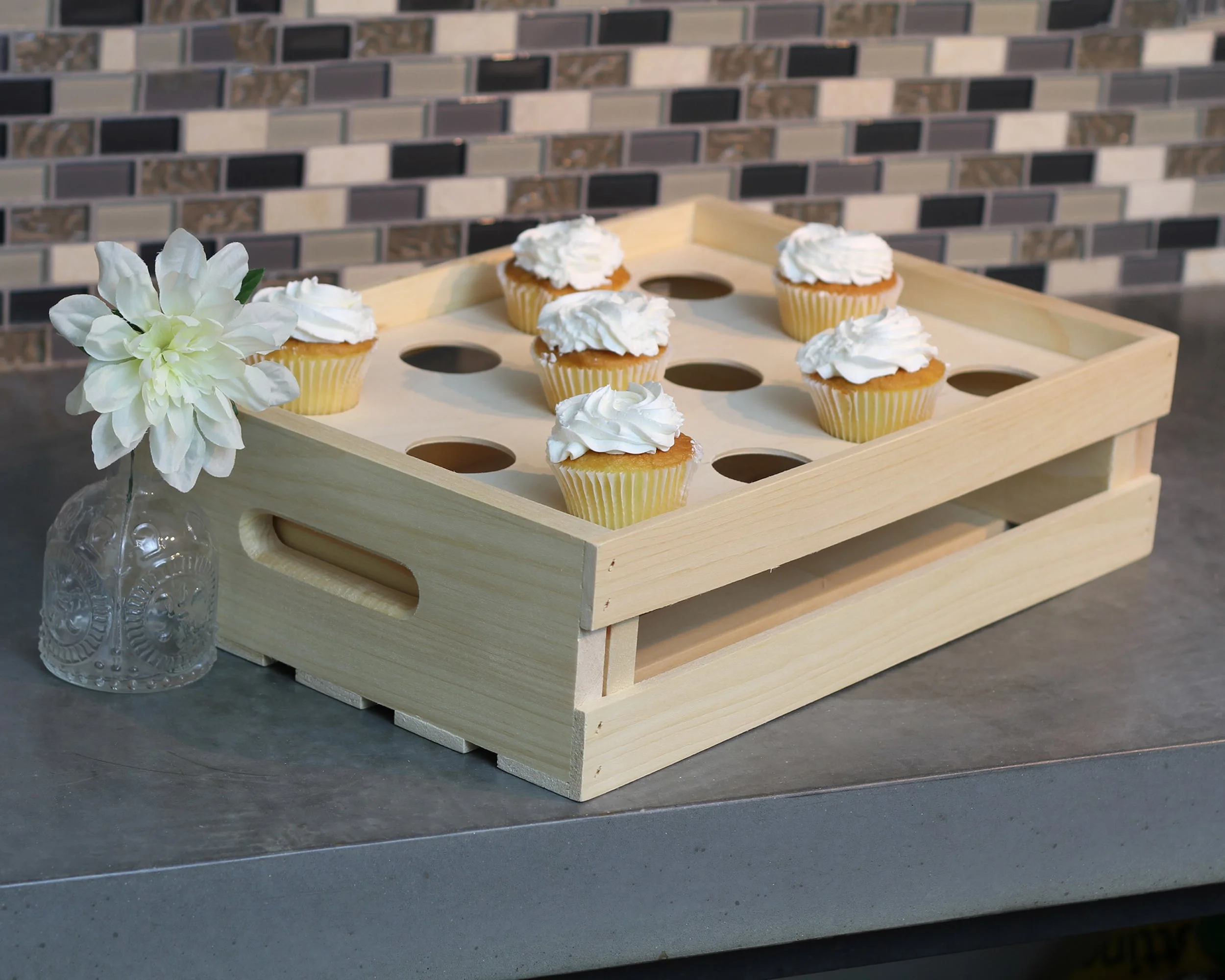 12-Count Cupcake Insert — Crates and Pallet