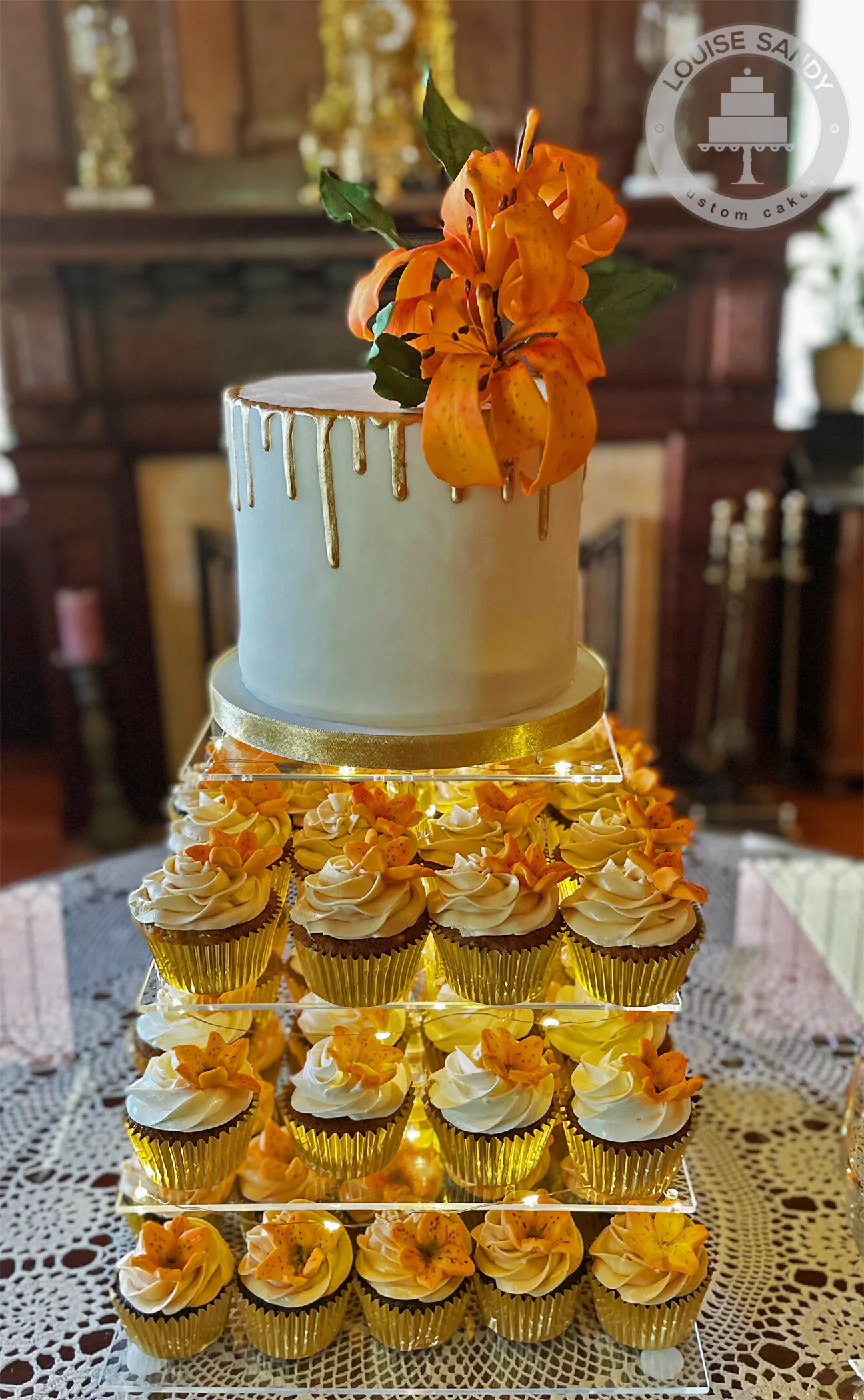 Tiger Lily Cake