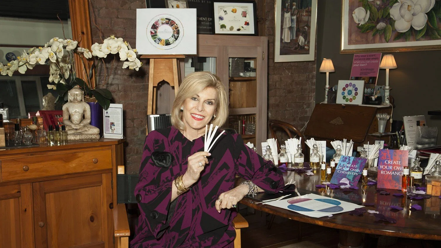 Sue Phillips offers custom fragrances for men and women & innovative ...