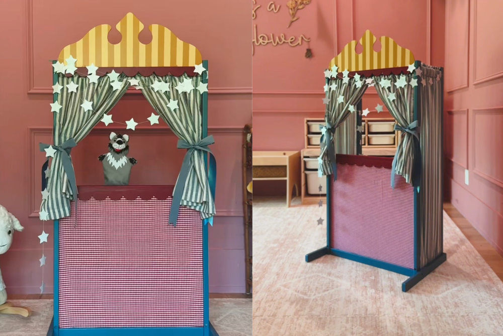 Puppet Show Theater DIY Makeover — LutzGoHome
