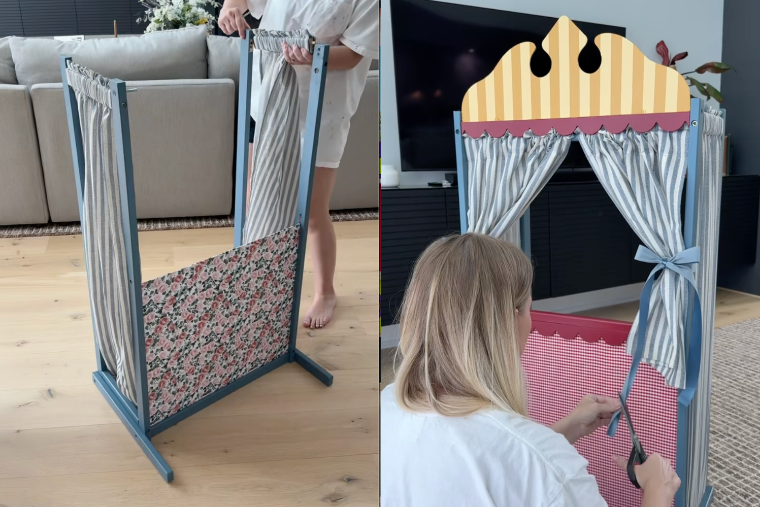 Puppet Show Theater DIY Makeover — LutzGoHome