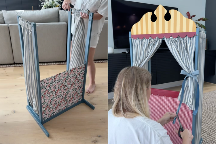 Puppet Show Theater DIY Makeover — LutzGoHome