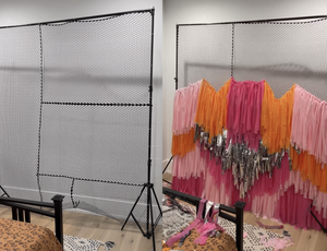 DIY Fringe Backdrop — LutzGoHome