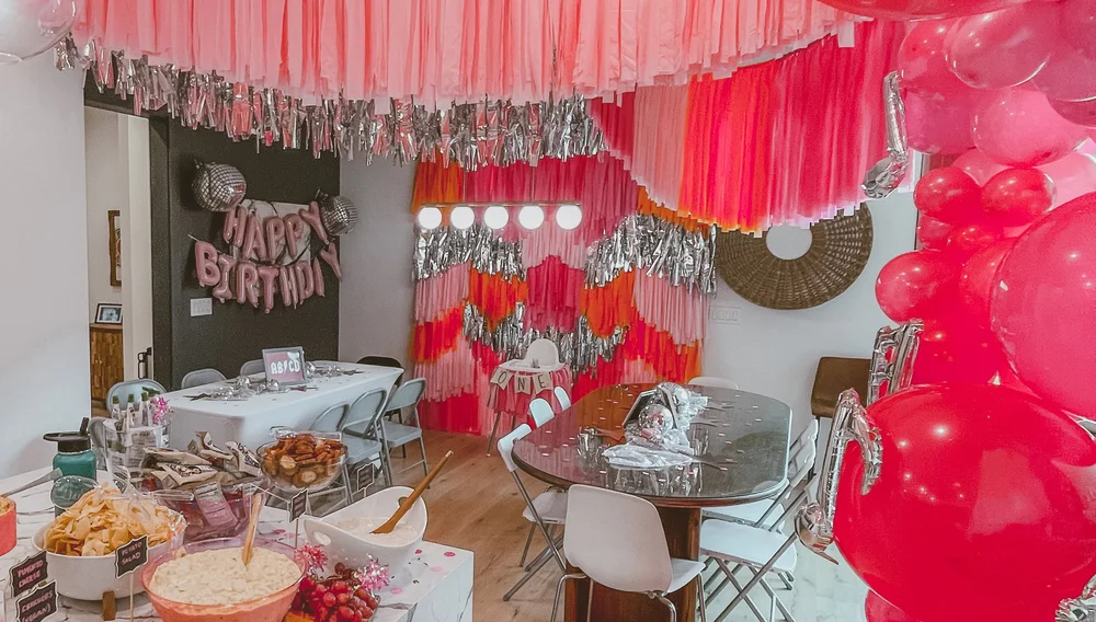 DIY Fringe Backdrop — LutzGoHome