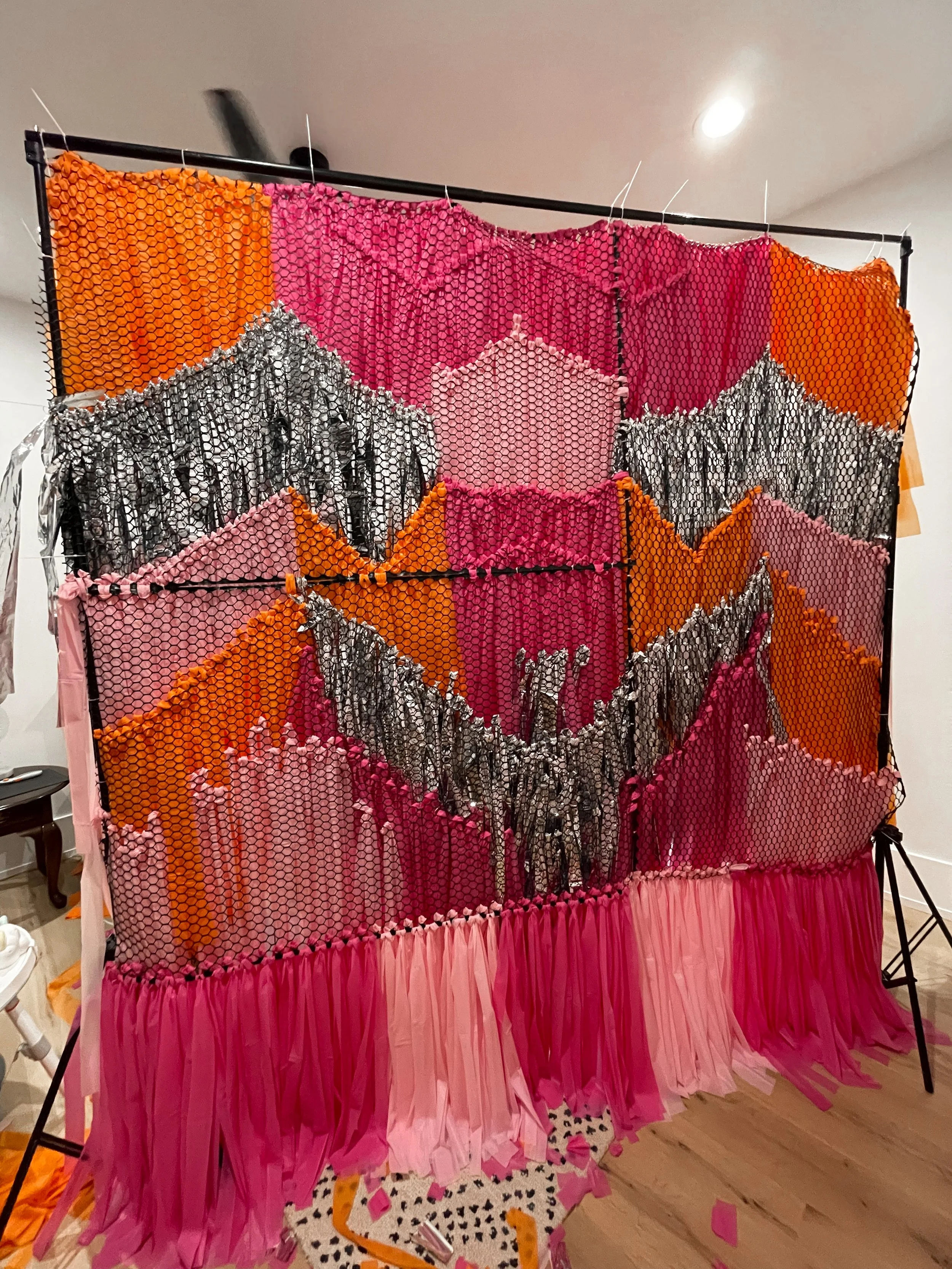 DIY Fringe Backdrop — LutzGoHome