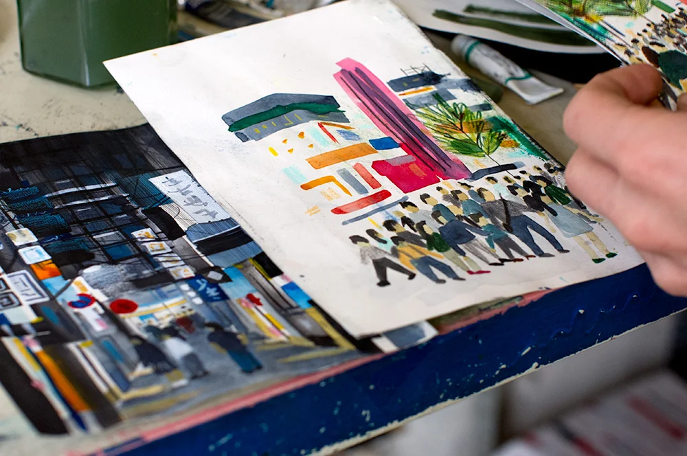 Studio Space: Marc Martin — Spin Spin