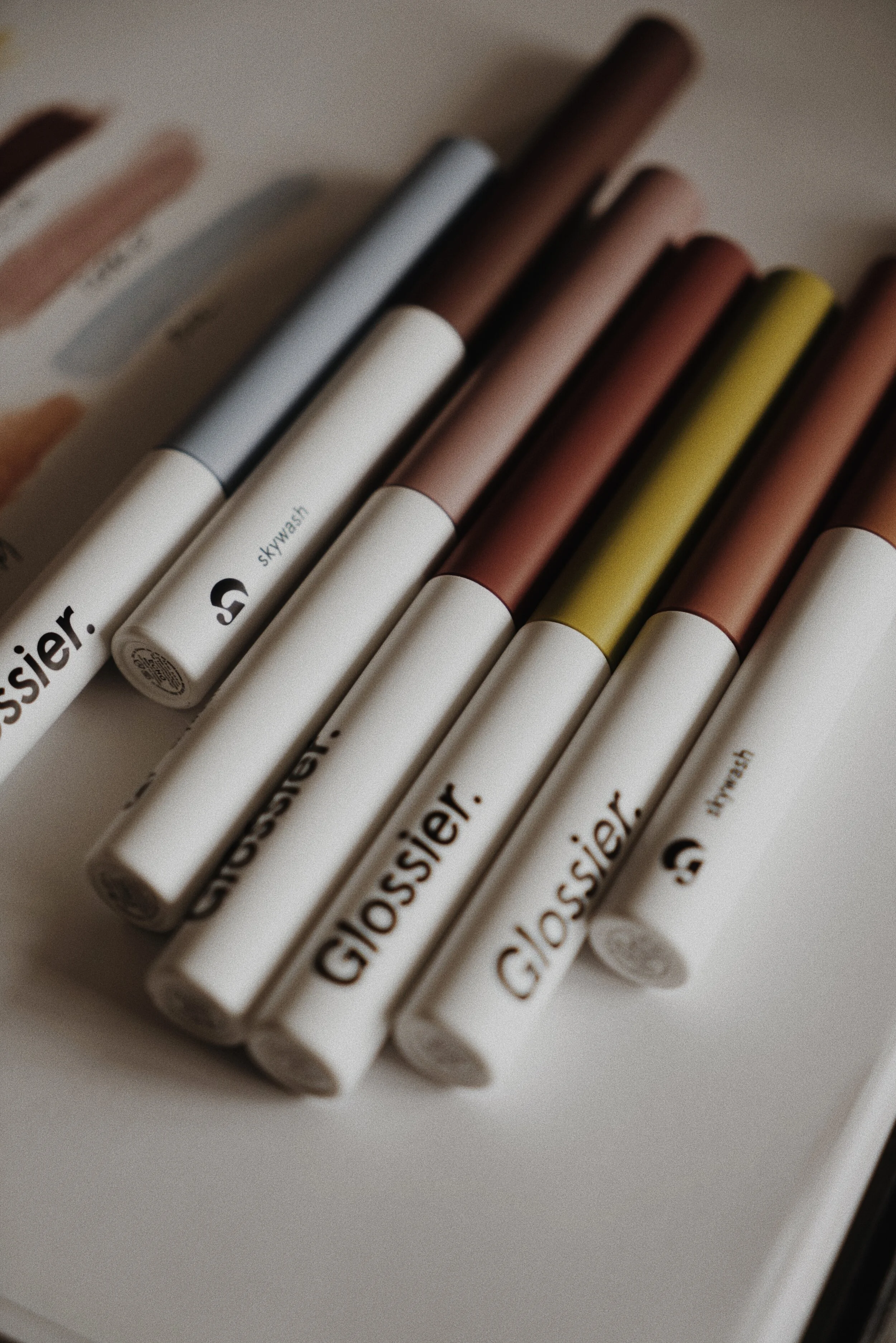 Glossier Skywash Swatches + a Discount — C H Y