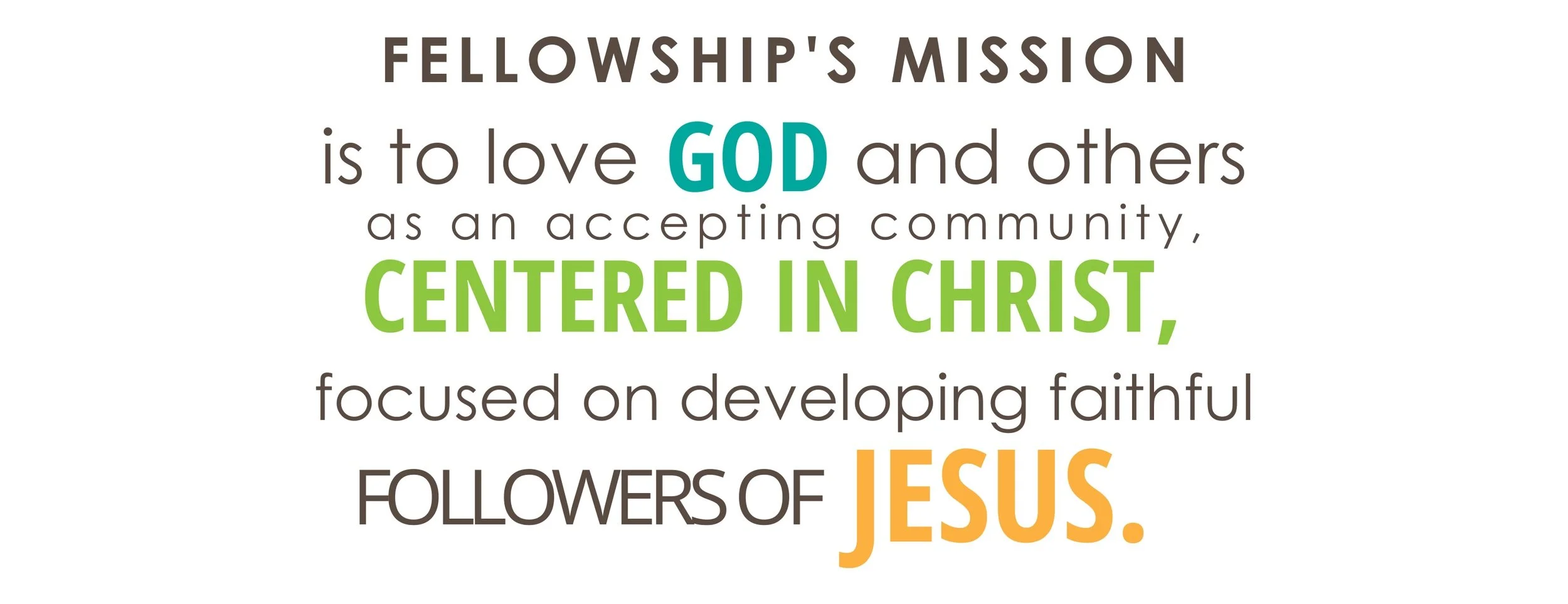 Mission & Vision — Fellowship Reformed Church