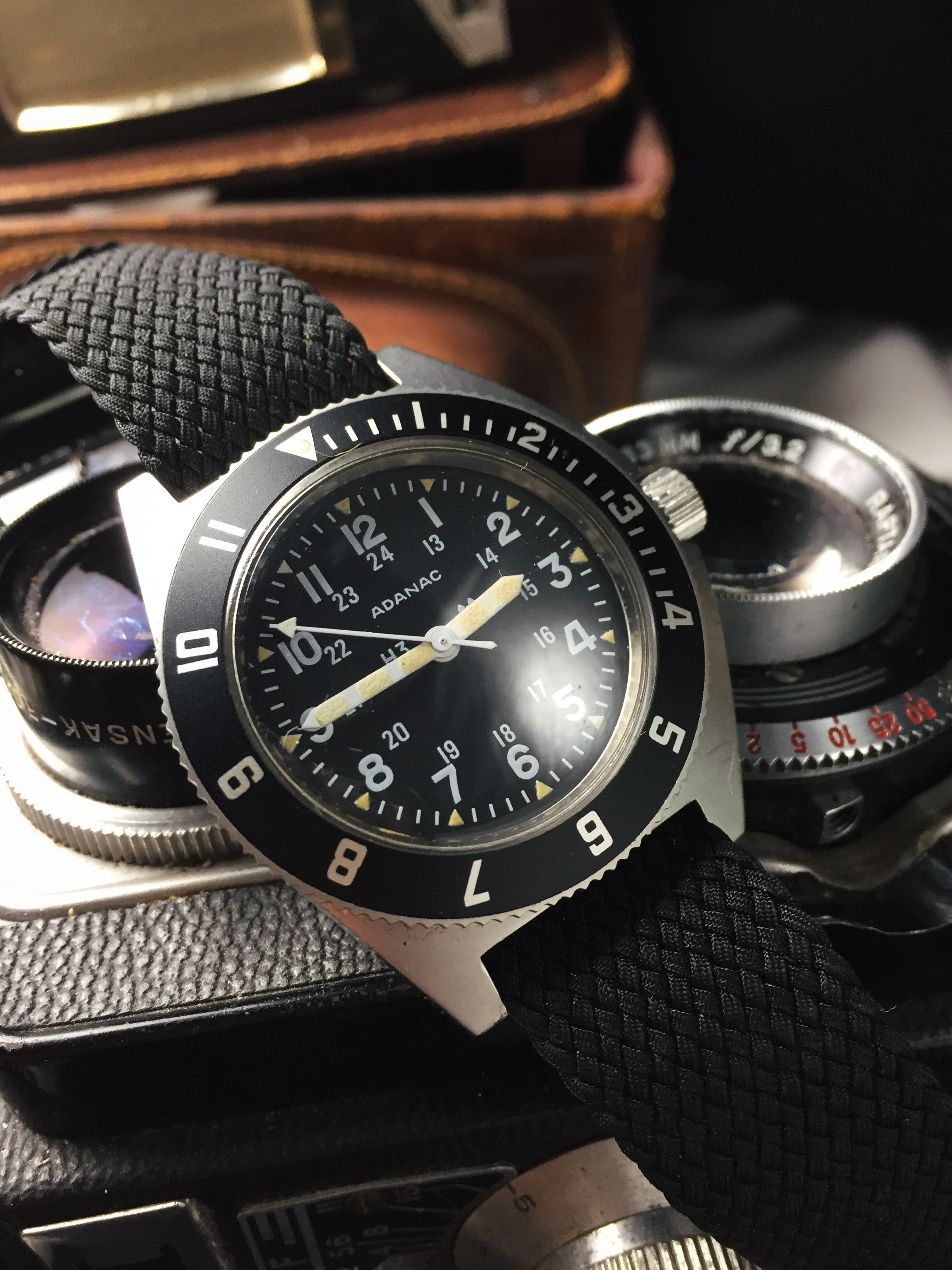 1986 Adanac H3 Military by Gallet — Cool Vintage Watches