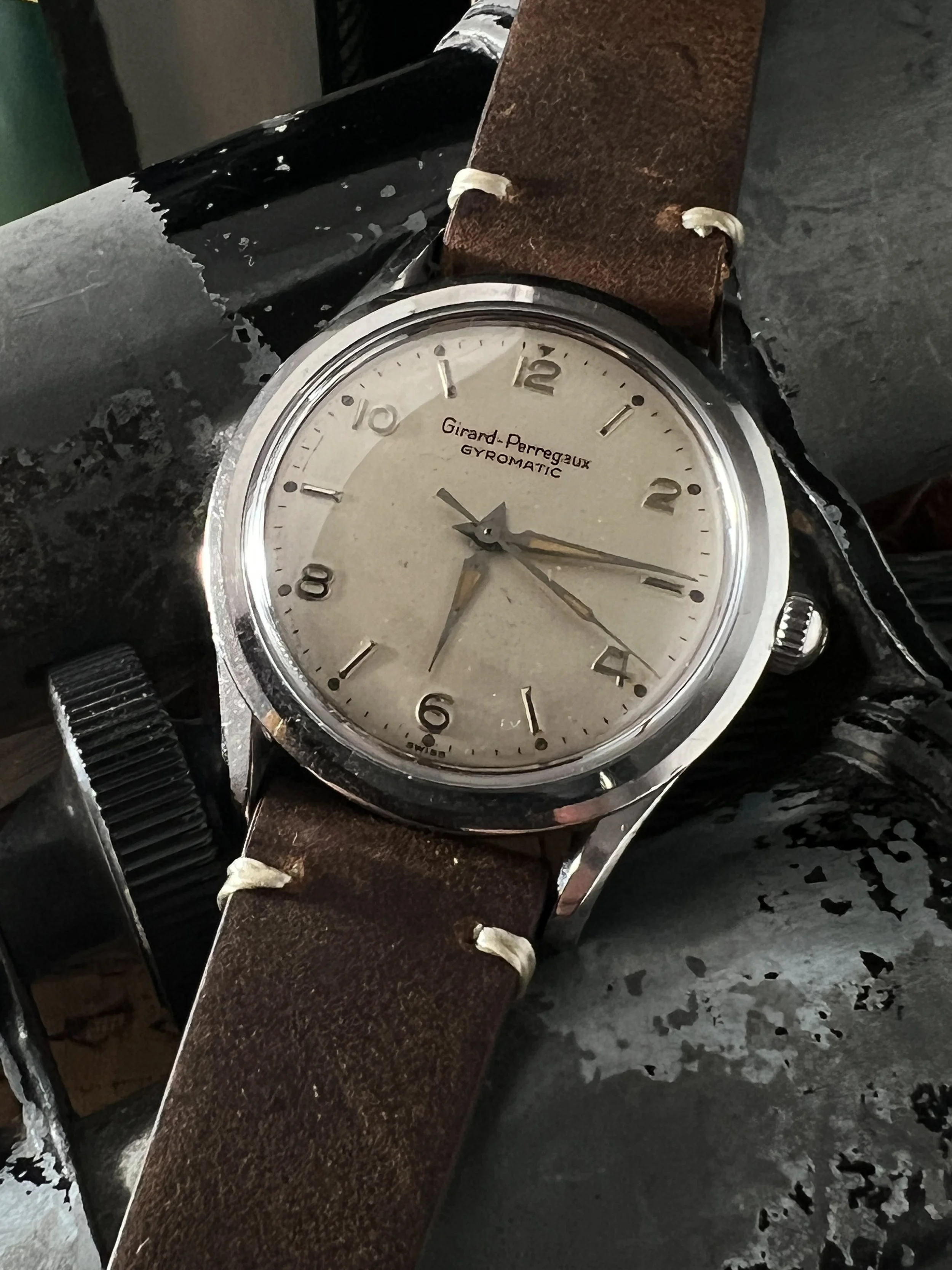 60's SS GP Gyromatic — Cool Vintage Watches