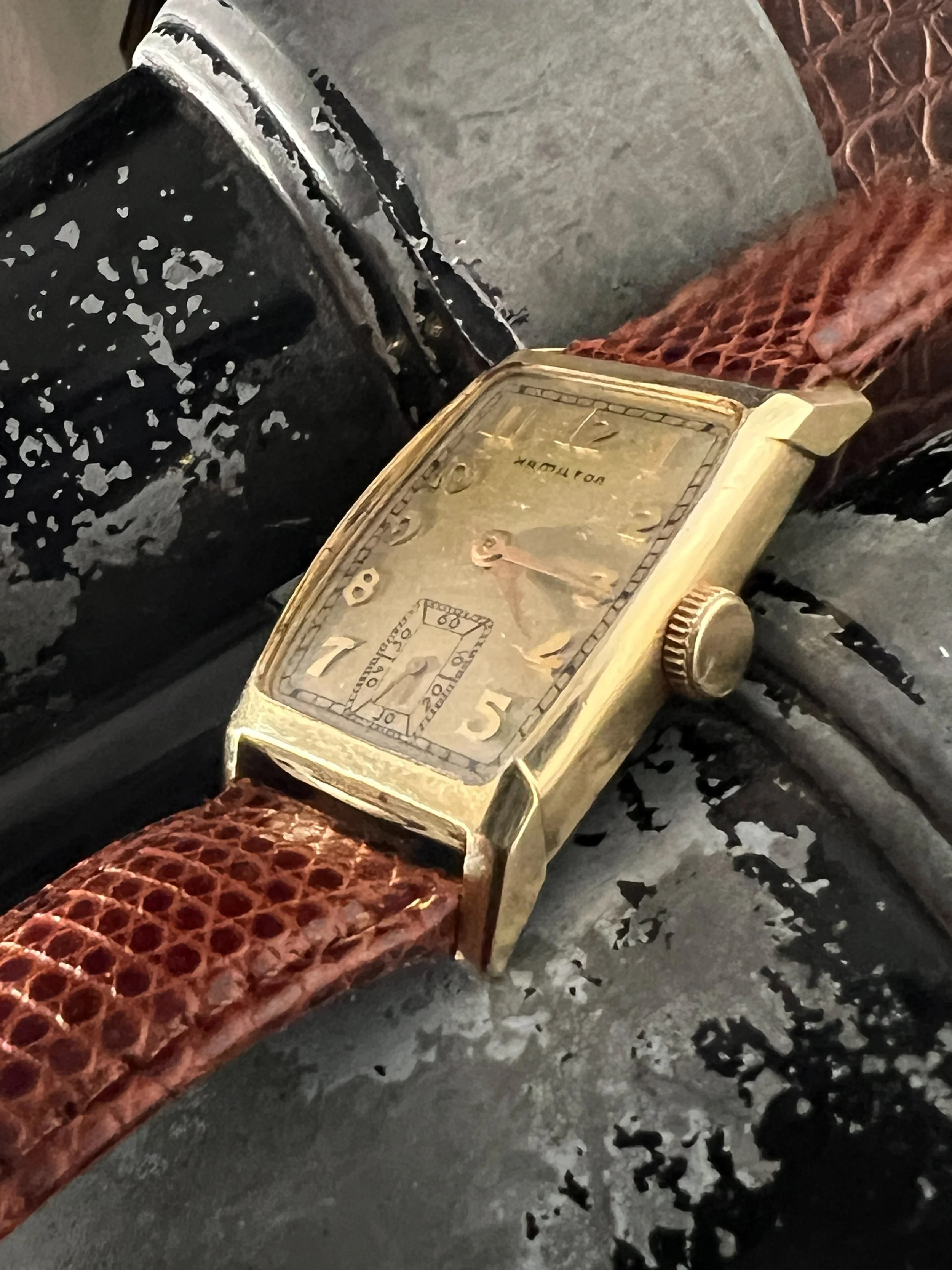 1941 Hamilton Donald 14kt Gold — Cool Vintage Watches
