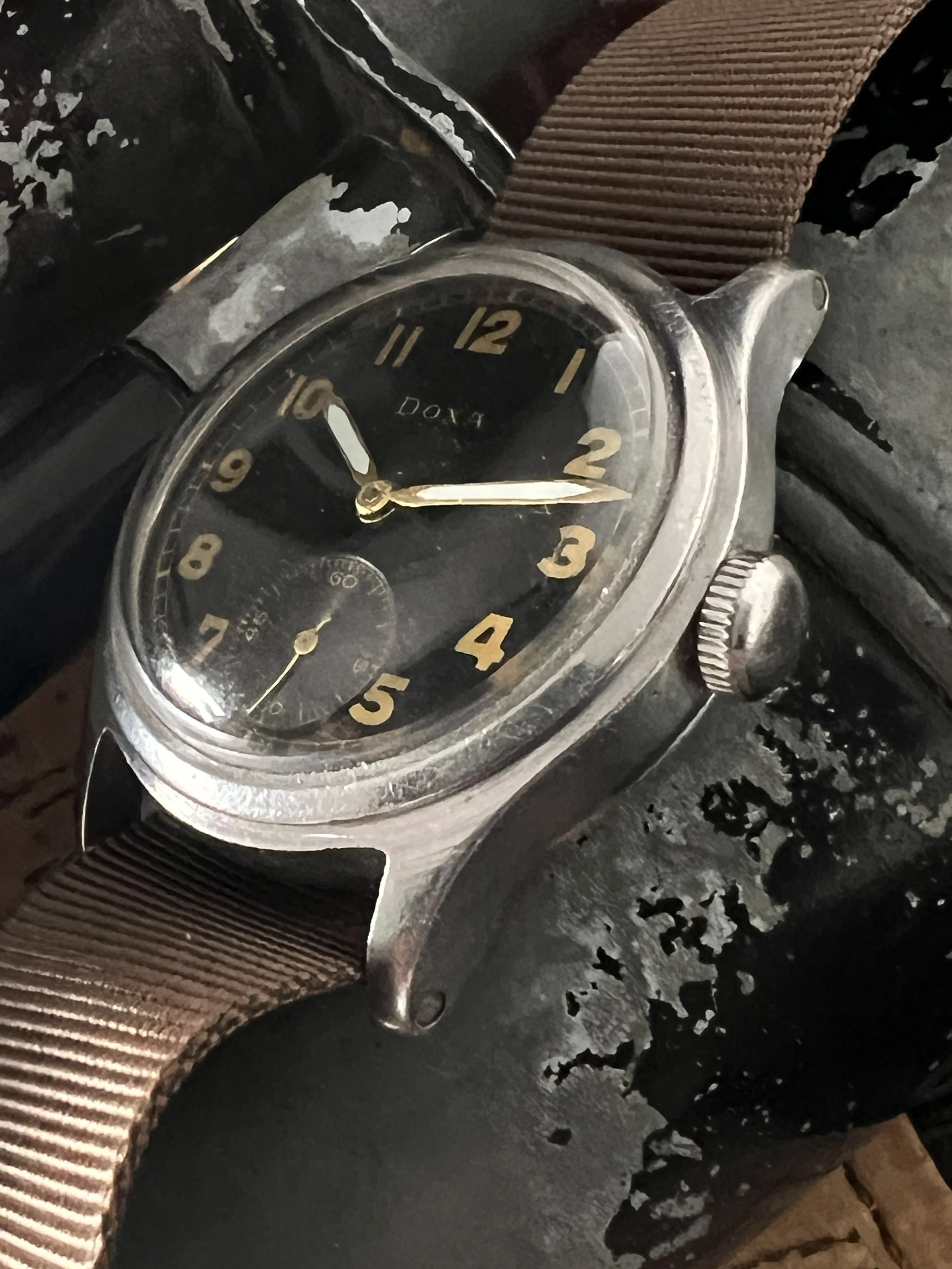 1940's German Military WW2 Doxa DH — Cool Vintage Watches