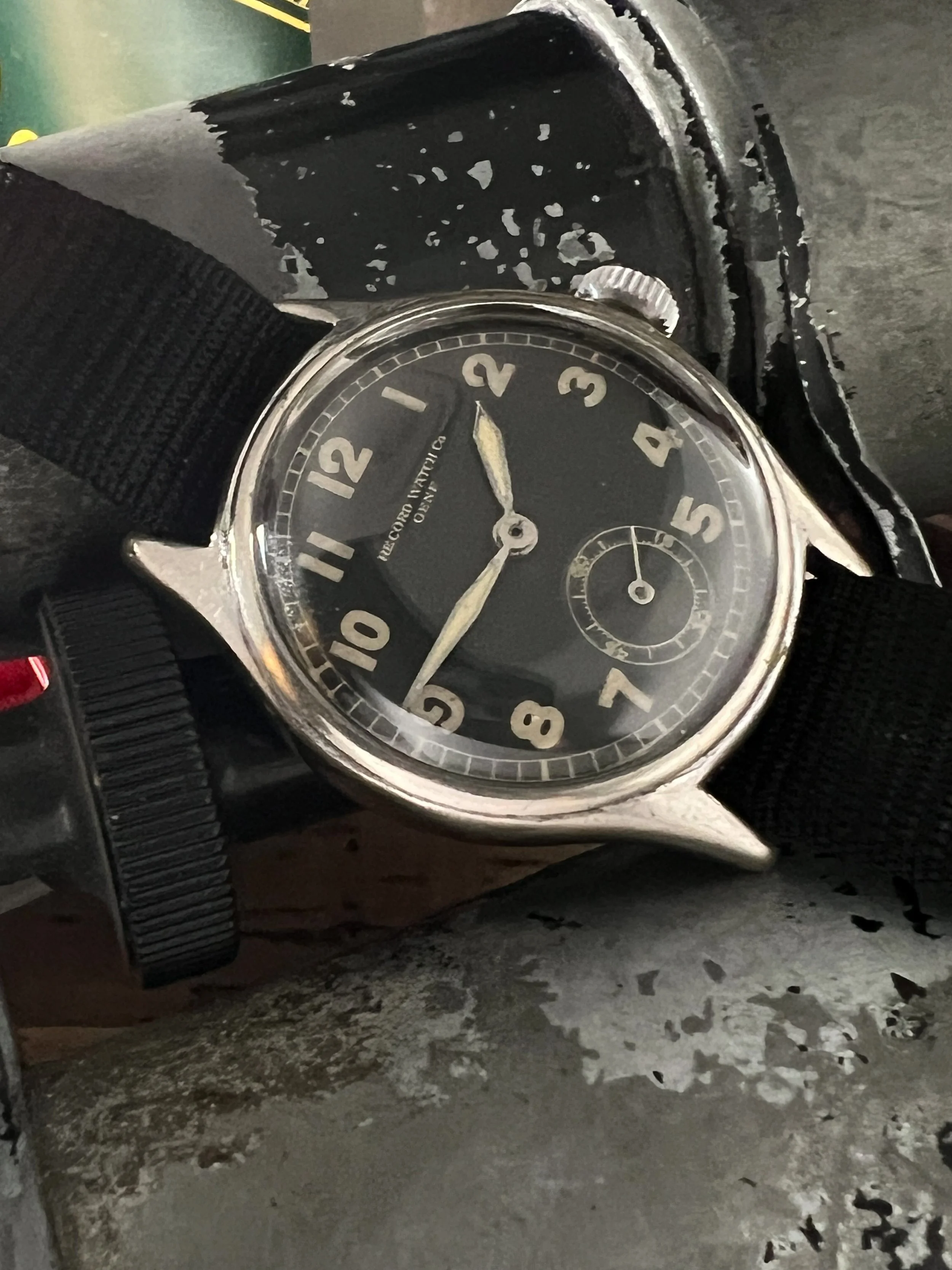1940's German Military WW2 Record DH — Cool Vintage Watches