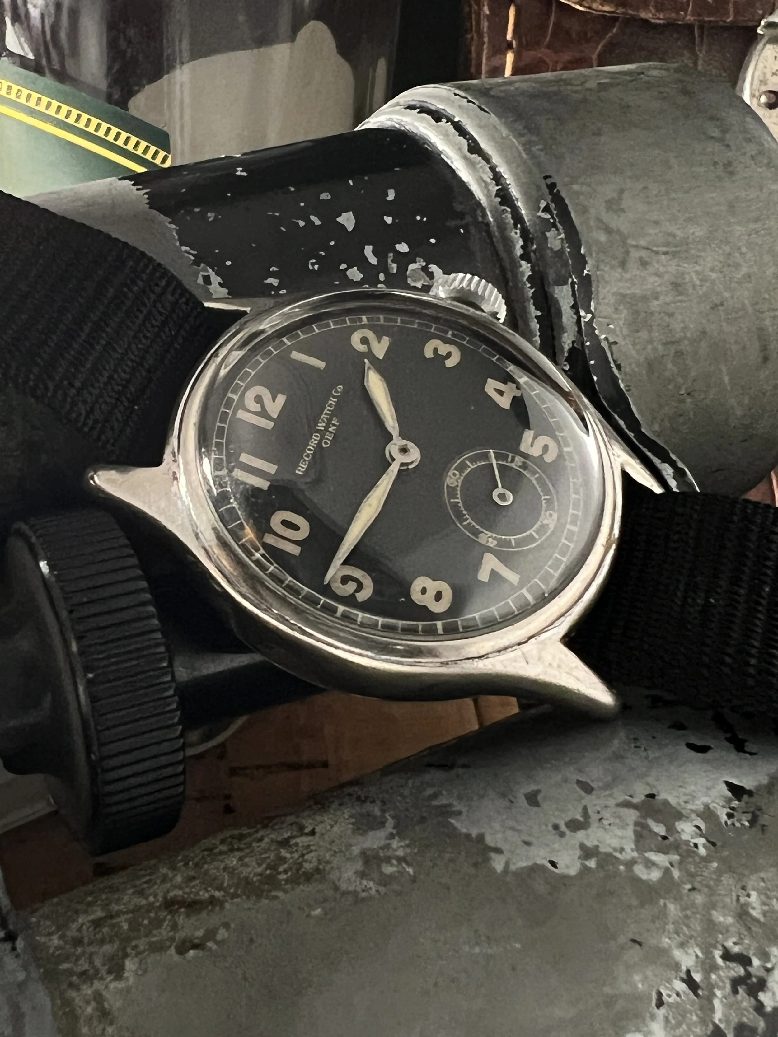 1940's German Military WW2 Record DH — Cool Vintage Watches