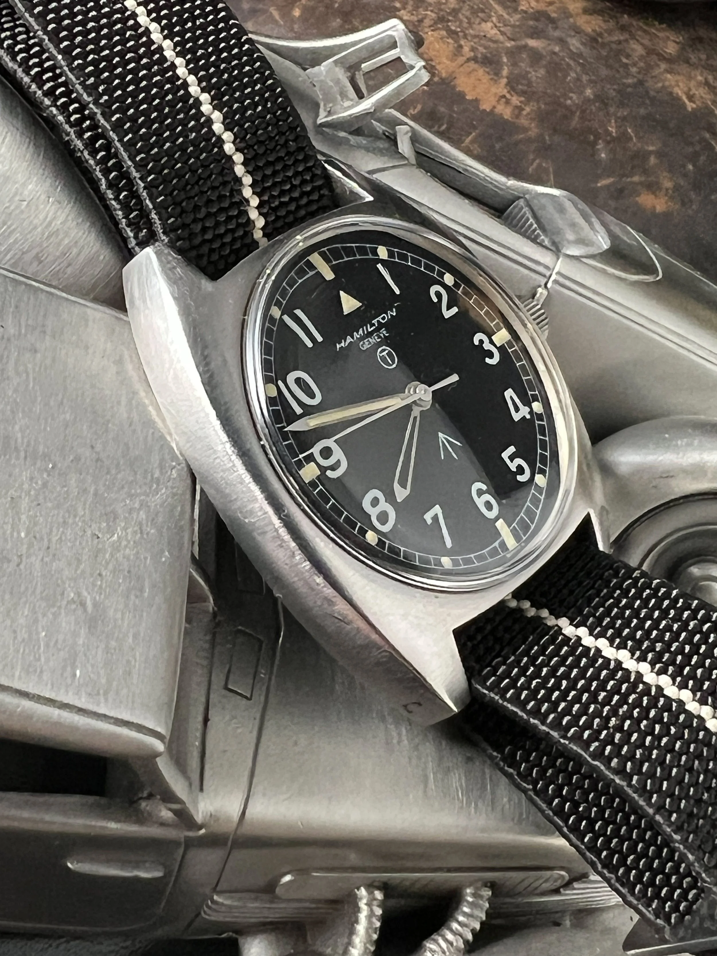 1975 Hamilton Military Broad Arrow - Royal Navy 0552 — Cool Vintage Watches