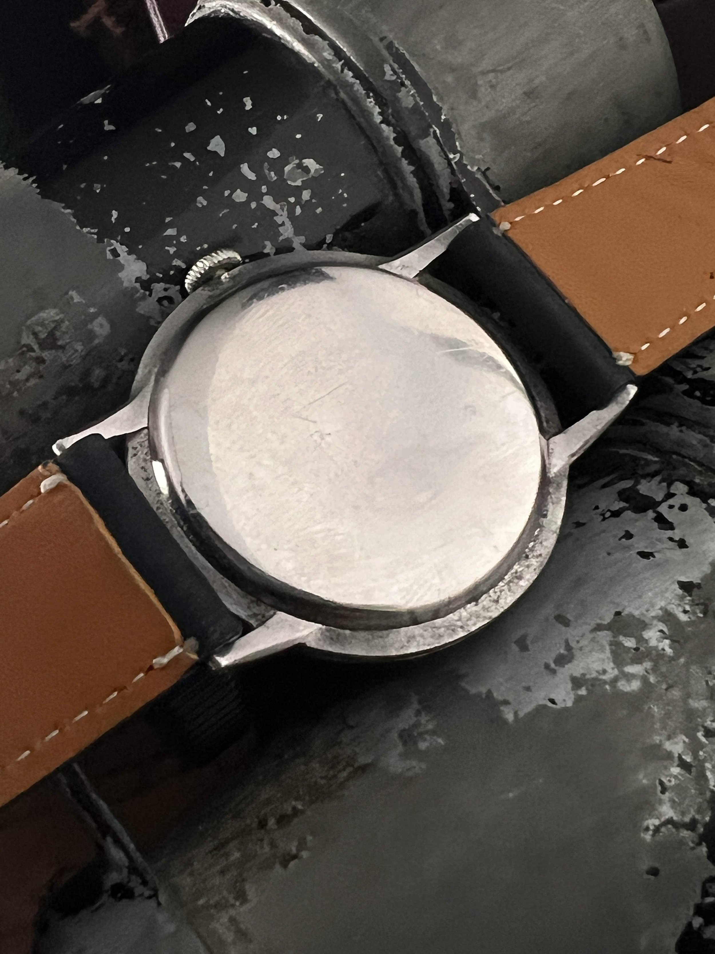 1938 Omega Steel Pontif — Cool Vintage Watches