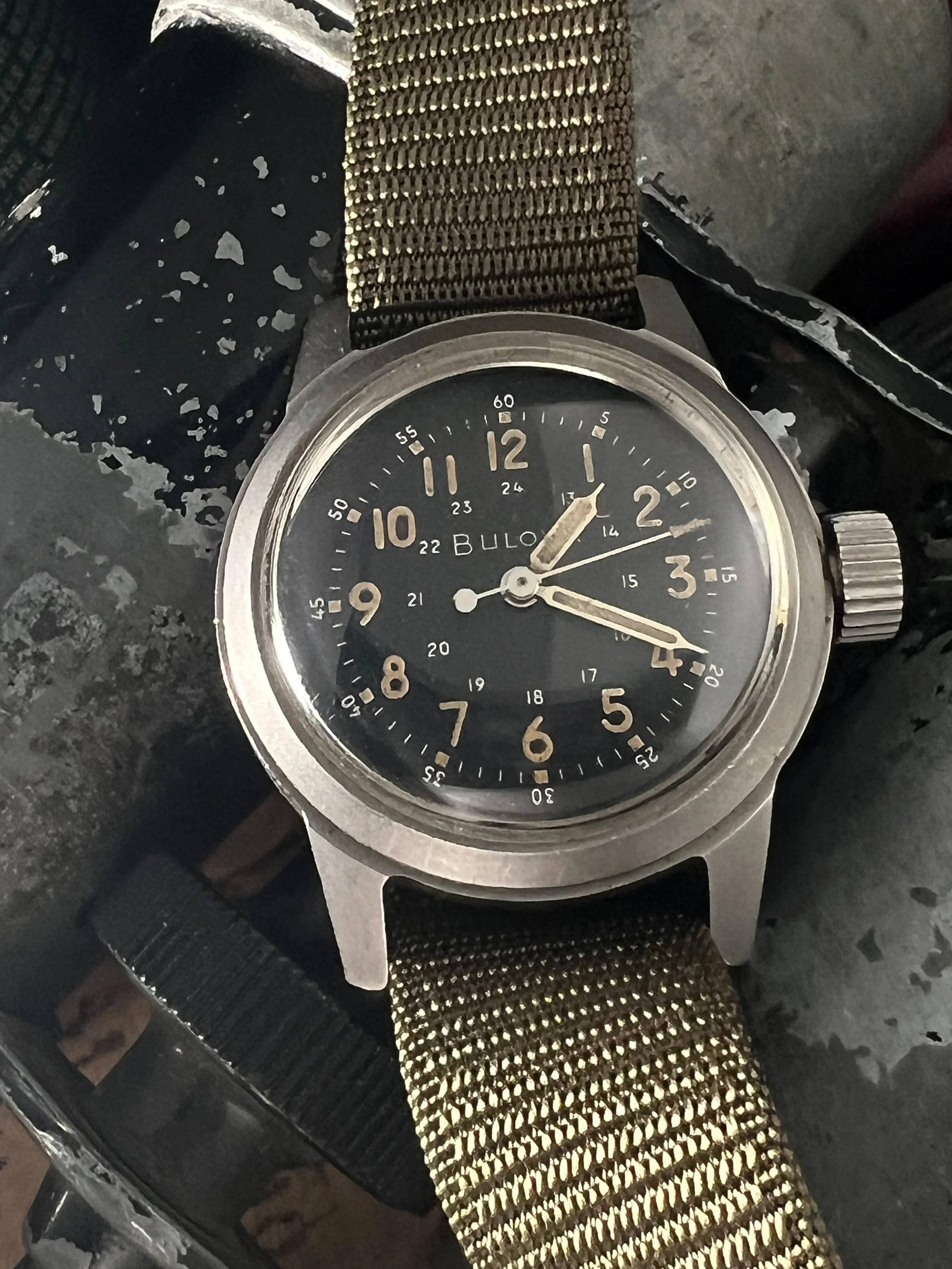 1950's Bulova Military A17A Pilot's — Cool Vintage Watches