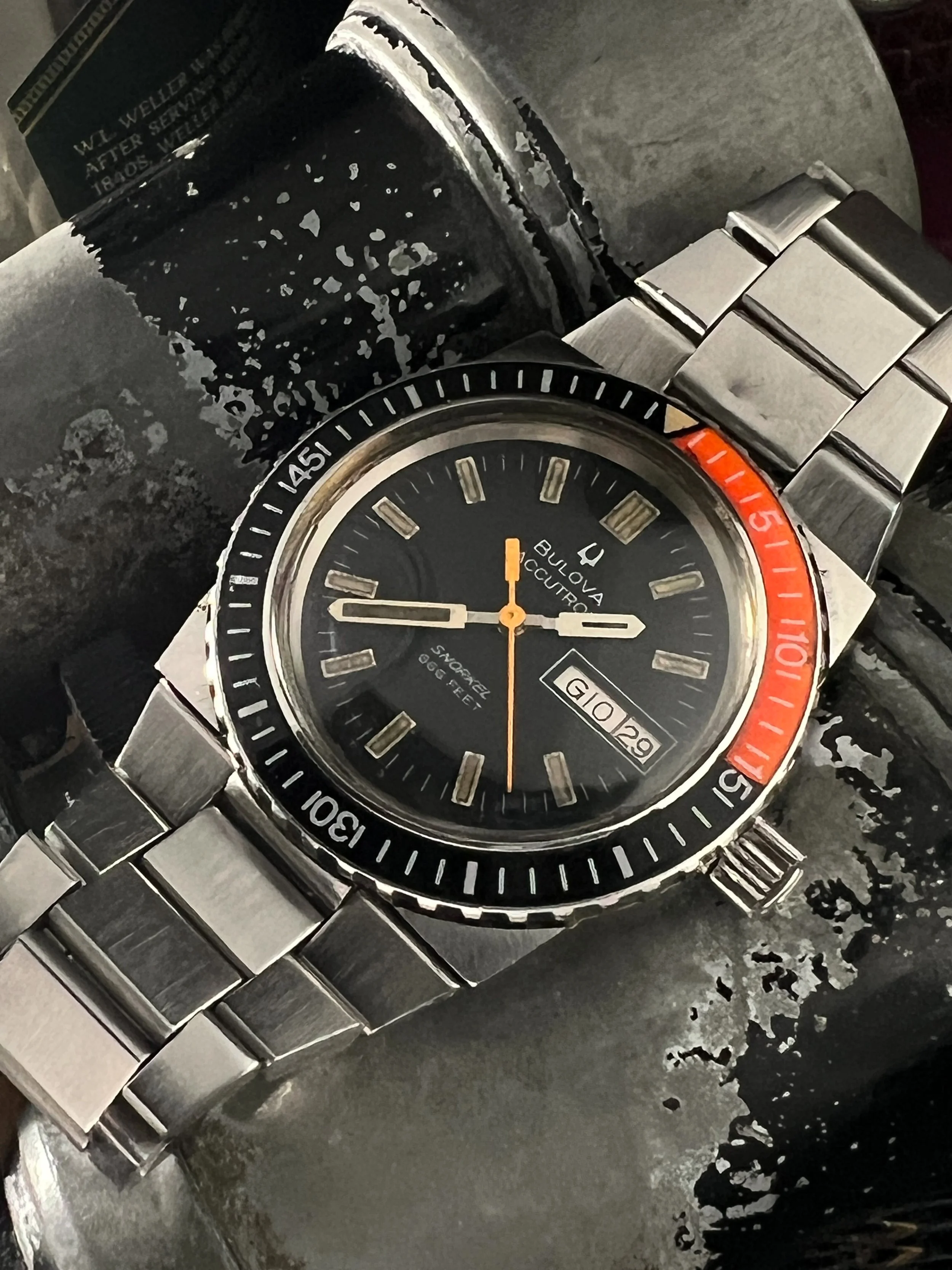 1970's Bulova Snorkel 666 Devil Diver Accutron — Cool Vintage Watches