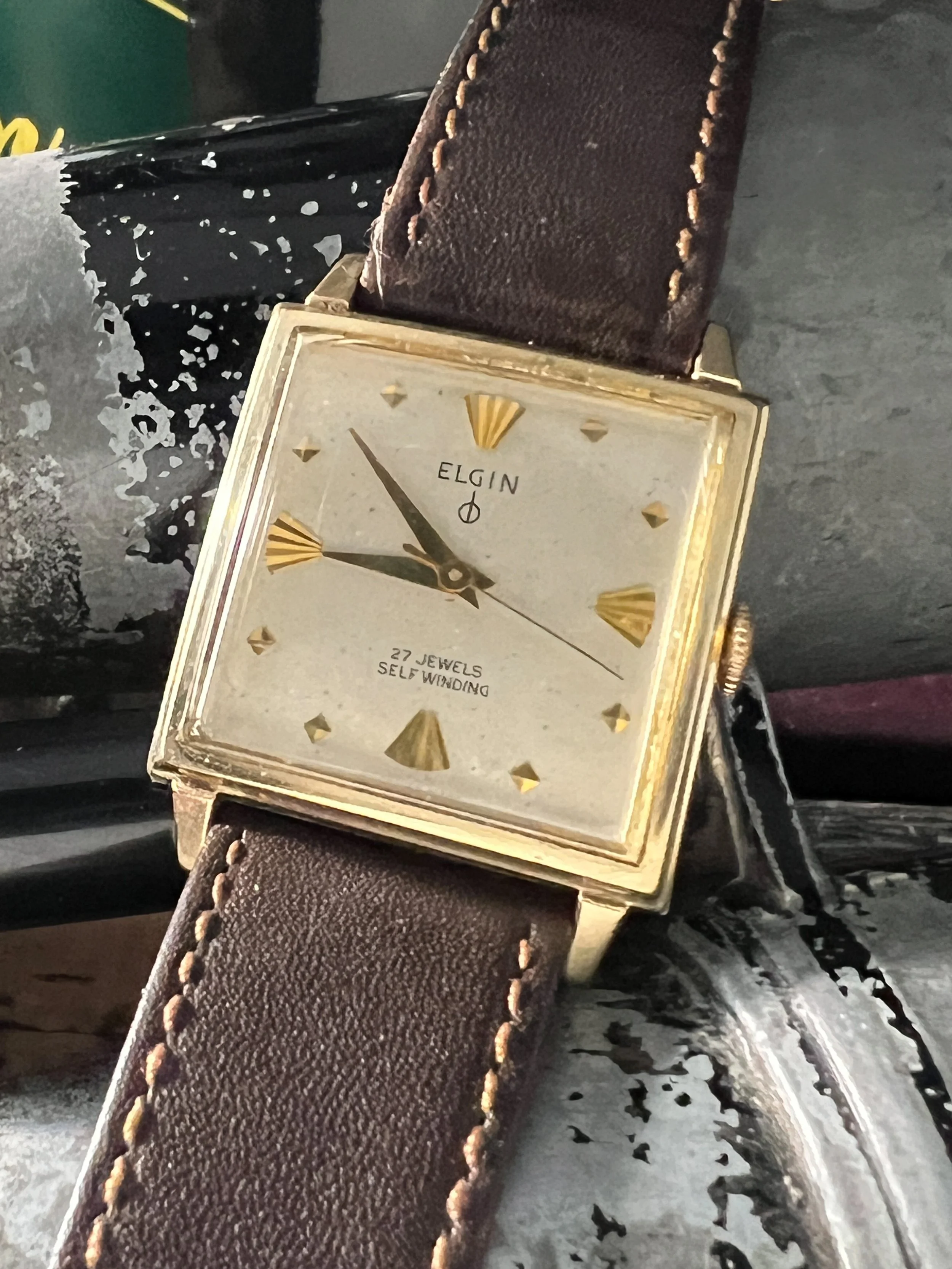 196o's Elgin Automatic 27J — Cool Vintage Watches