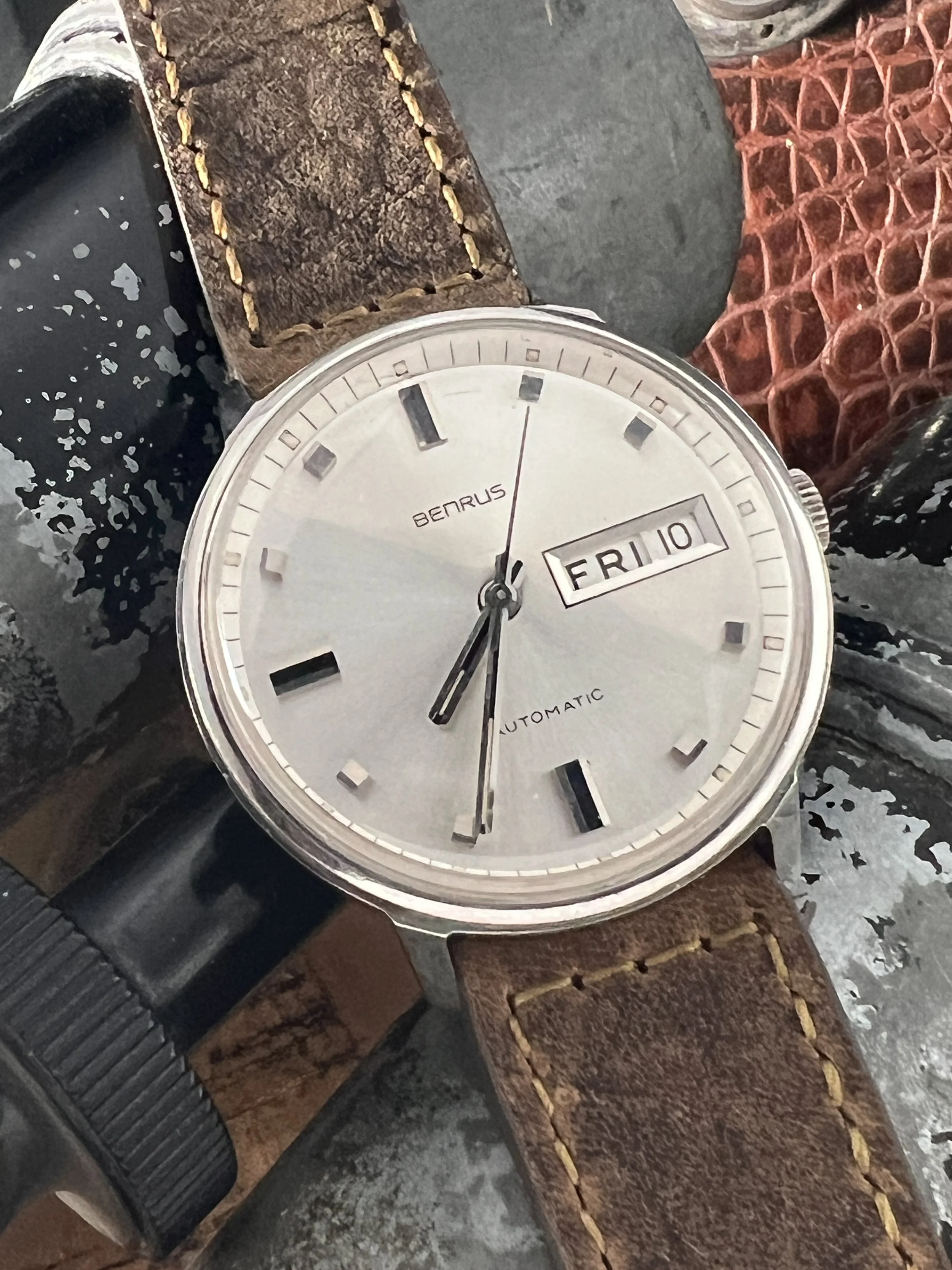 60's Benrus Day Date Automatic — Cool Vintage Watches