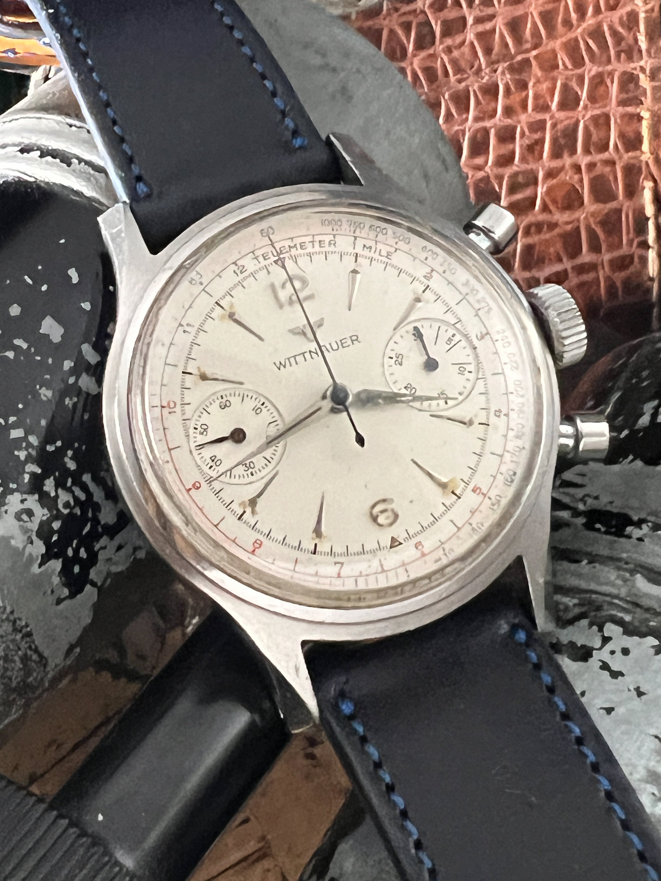 50's Swiss Wittnauer Chronograph — Cool Vintage Watches