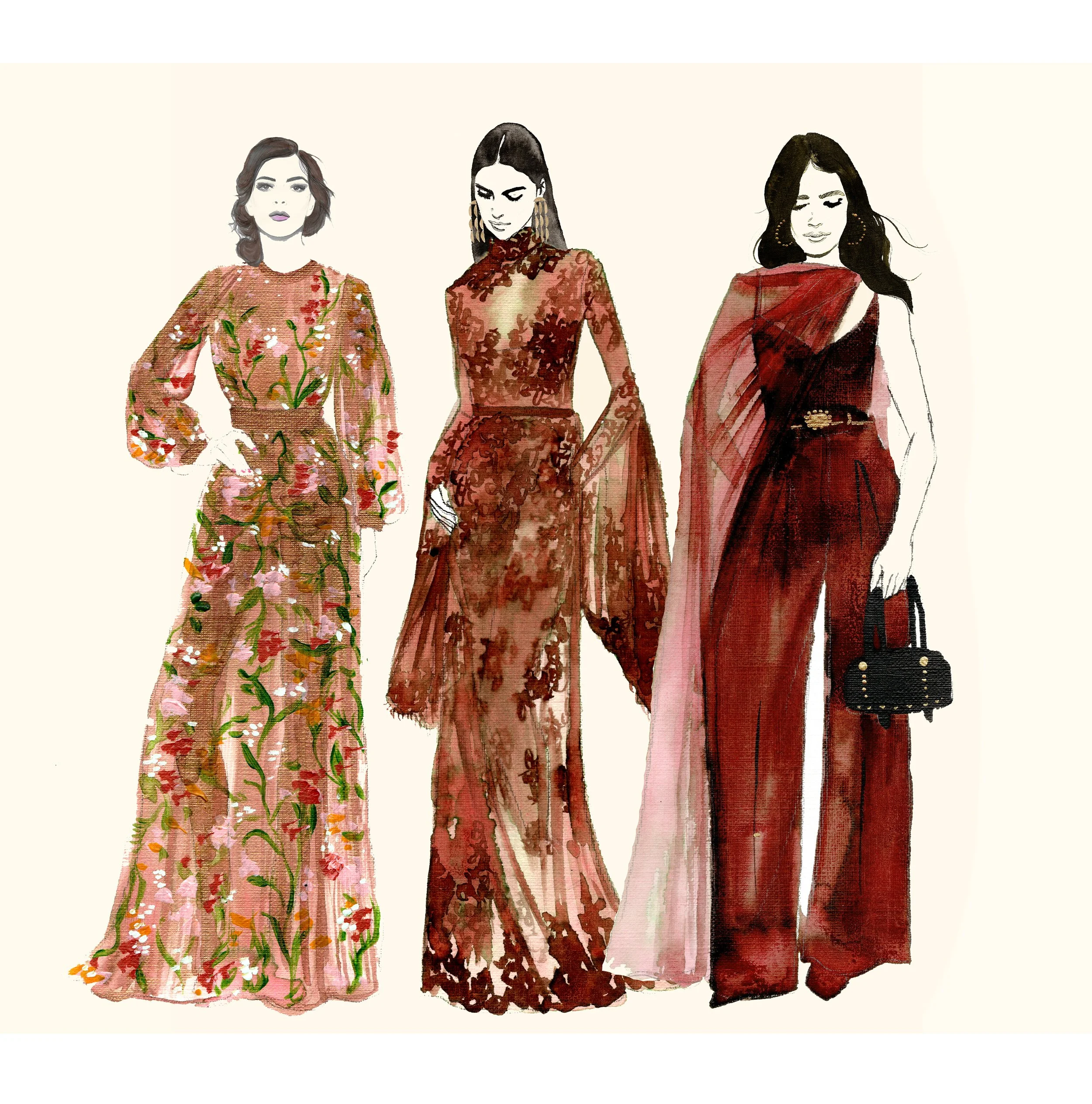 Fashion Artist Jessica Durrant Fashion Artwork Illustration Fashion ...