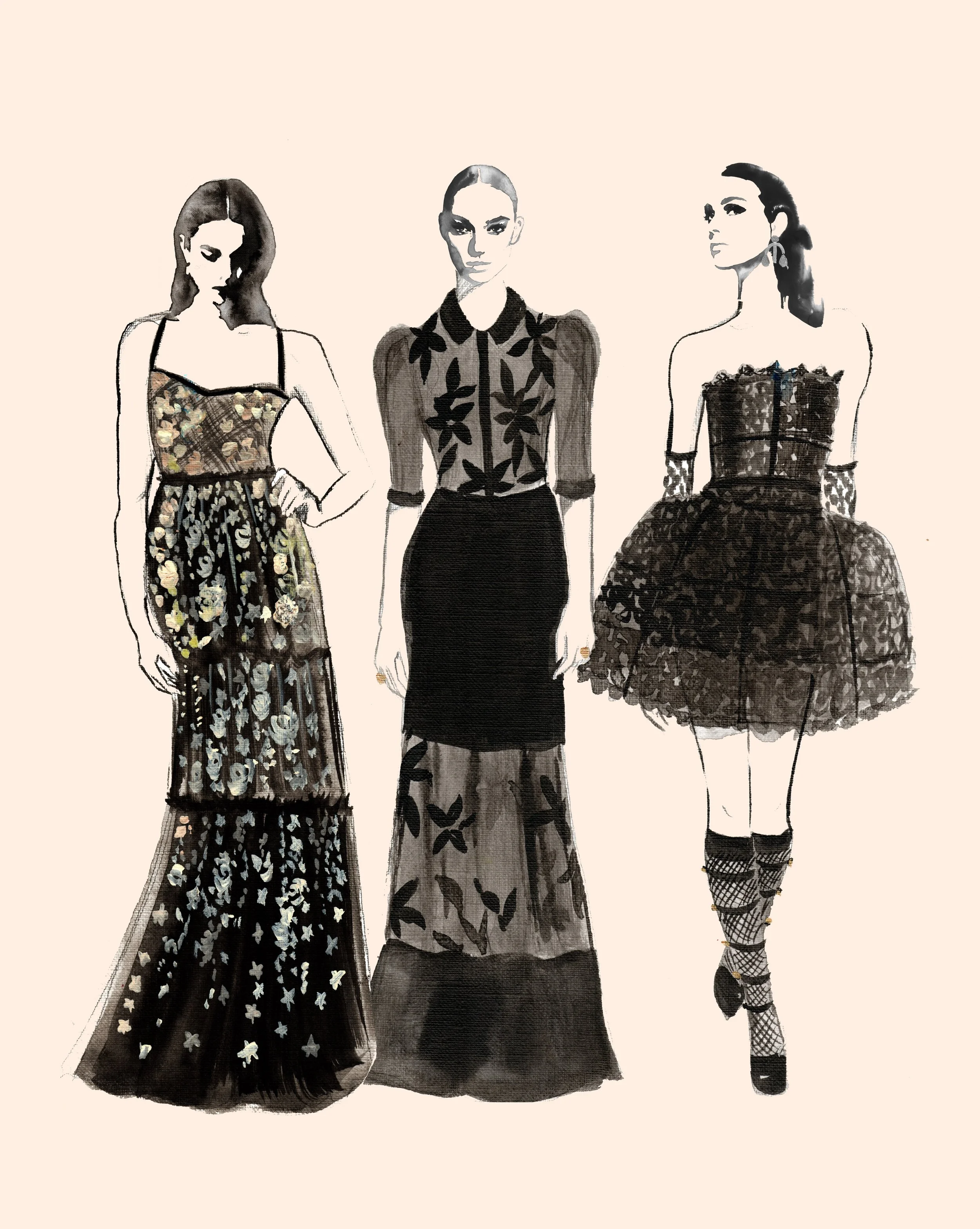 Fashion — Jessica Durrant Illustration