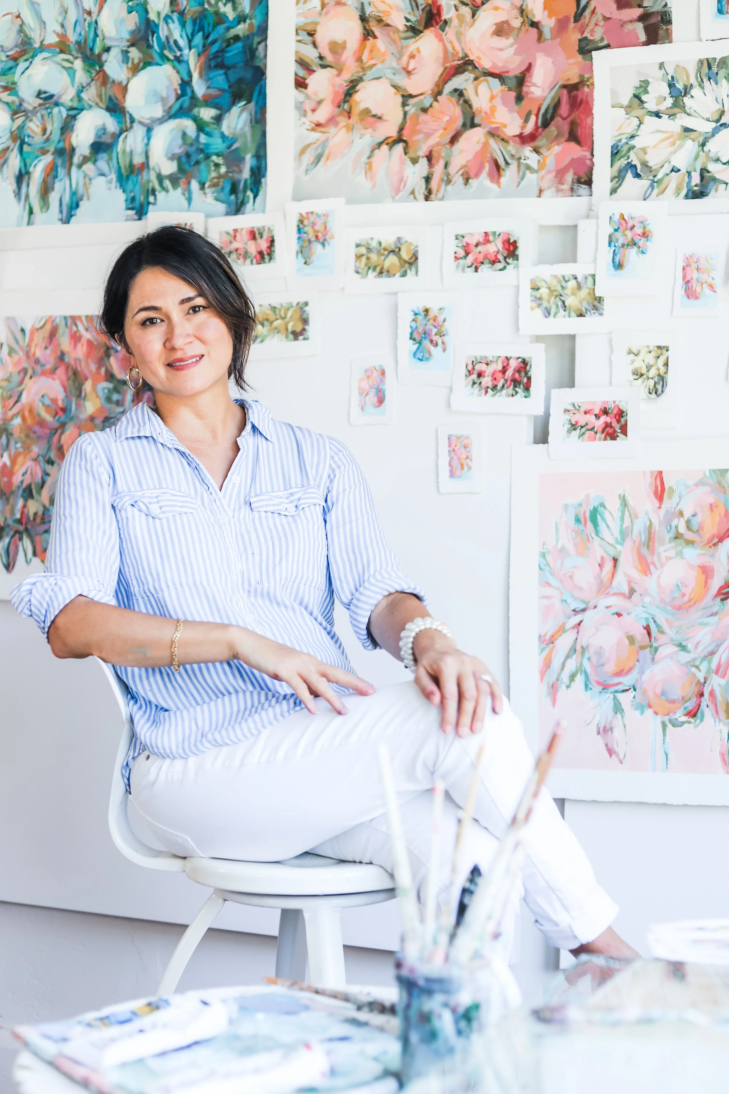 Laurie Buck | southern floral and abstract artist — Laurie Buck Studio