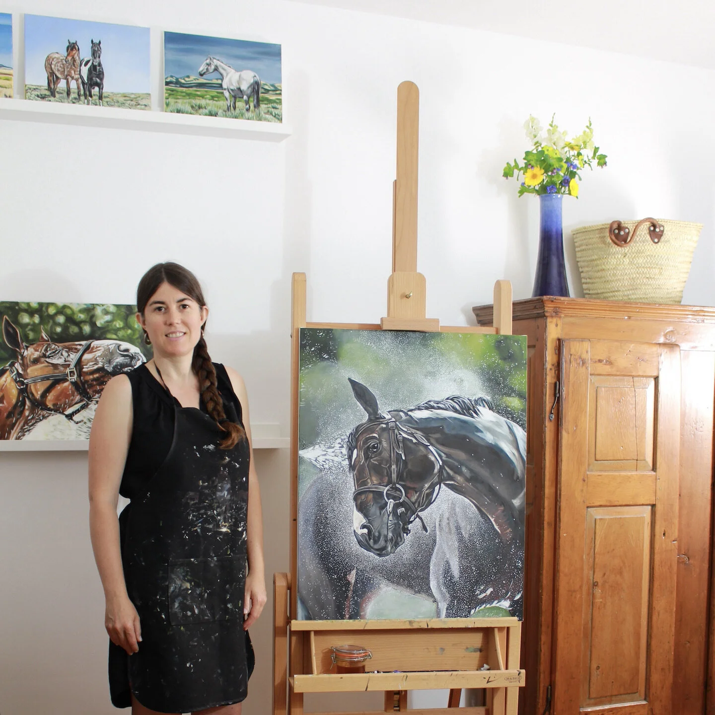 Brooke O'Connell Equine and Landscape Artist Biography — Brooke O'Connell