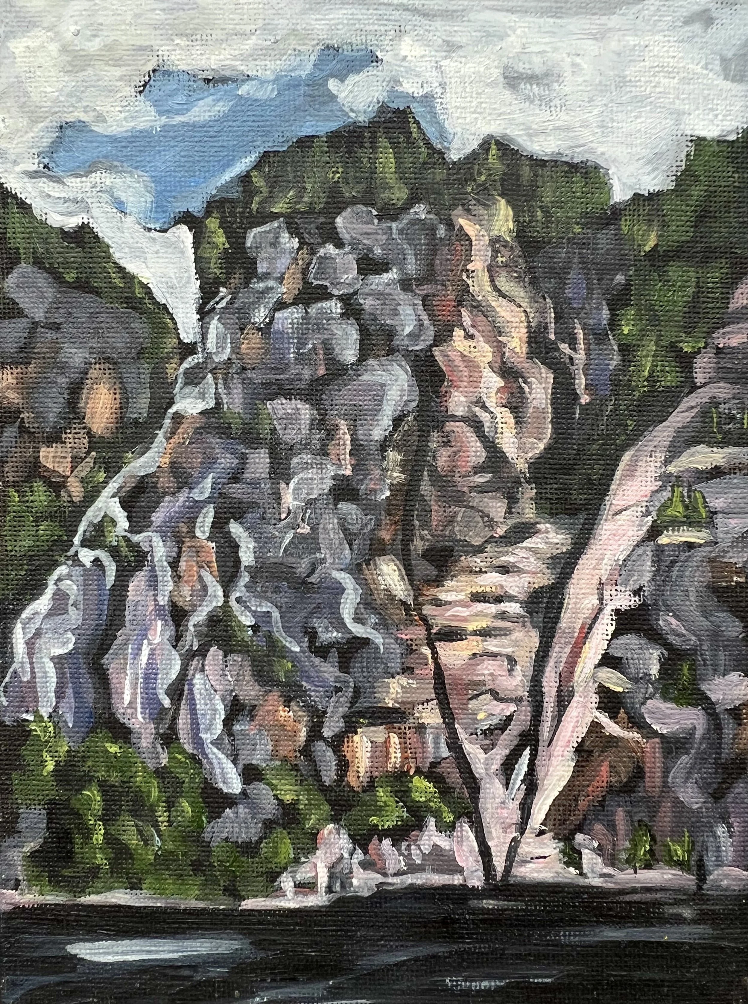 Landscape oil paintings inspired by travel and adventure by Brooke O ...