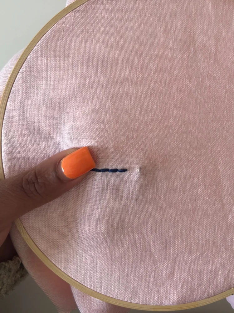 Backstitch Embroidery DIY — Make It Work