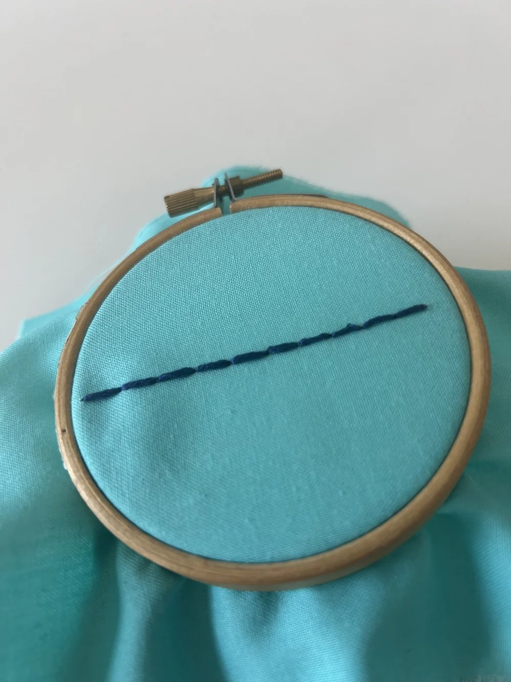 Backstitch Embroidery DIY — Make It Work