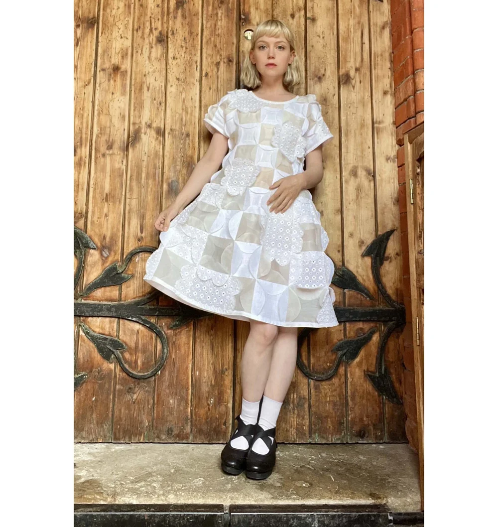 Flower Patchwork Dress - Downloadable PDF sewing Pattern — R O B E R T ...
