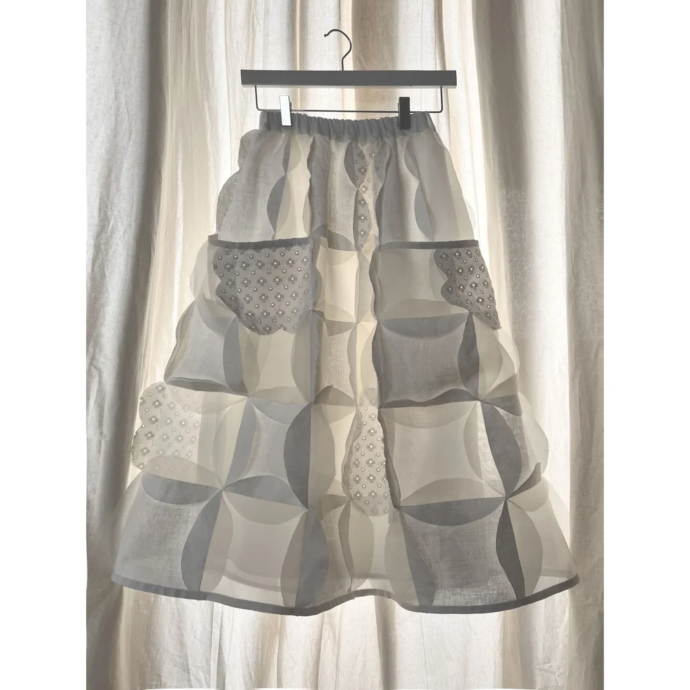 Flower Patchwork Skirt - Downloadable PDF sewing Pattern — R O B E R T ...