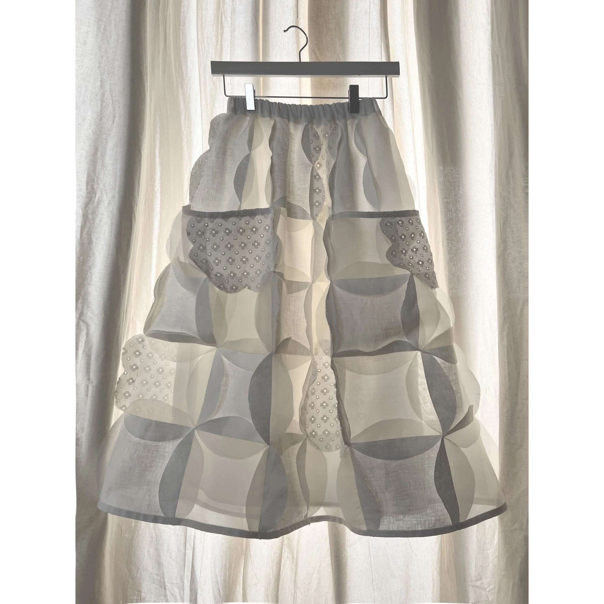 Flower Patchwork Skirt - Downloadable PDF sewing Pattern — R O B E R T ...